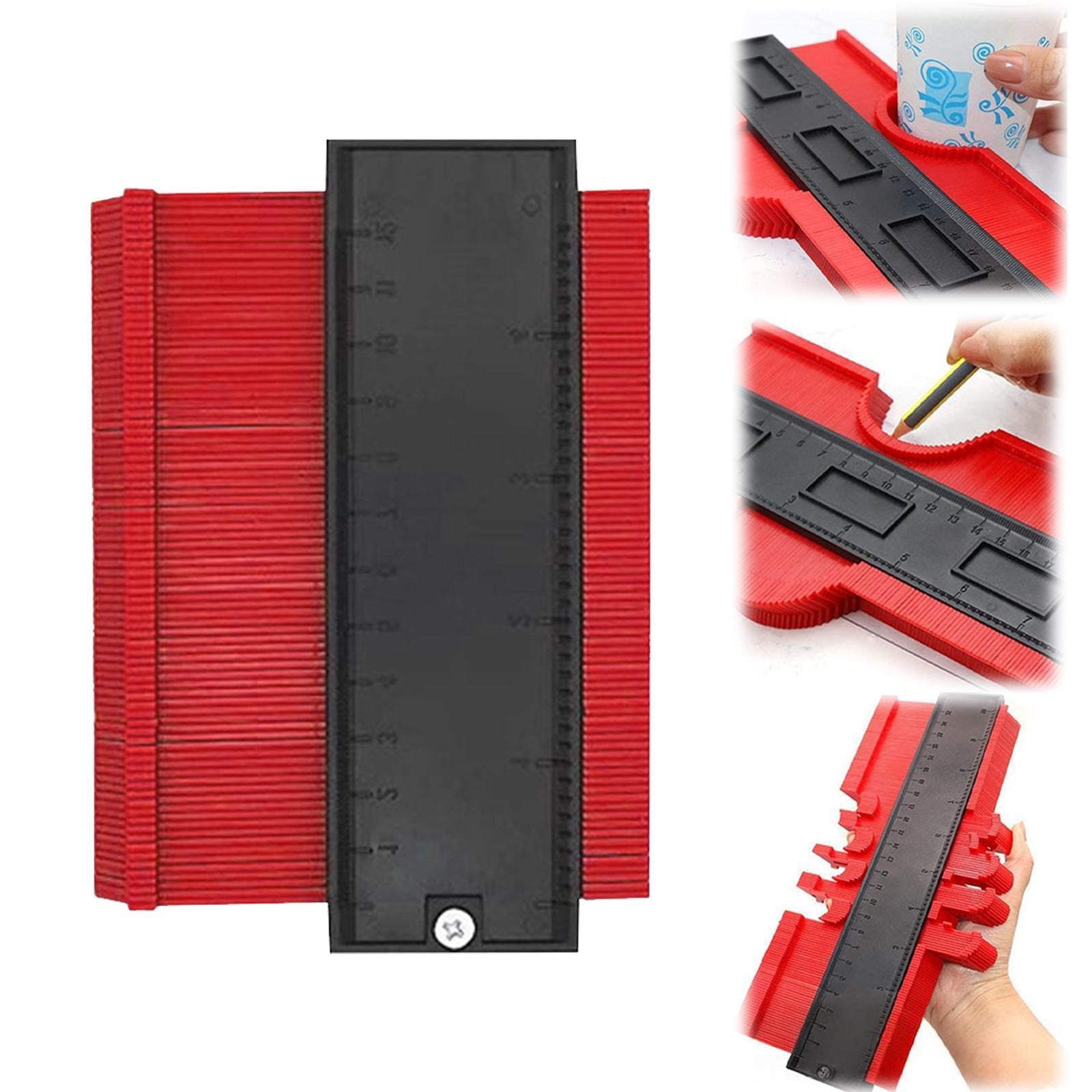 Jiuyuan Clearance Contour Gauge Tool Gauge 5 Inch Widen Plastic Profile ...