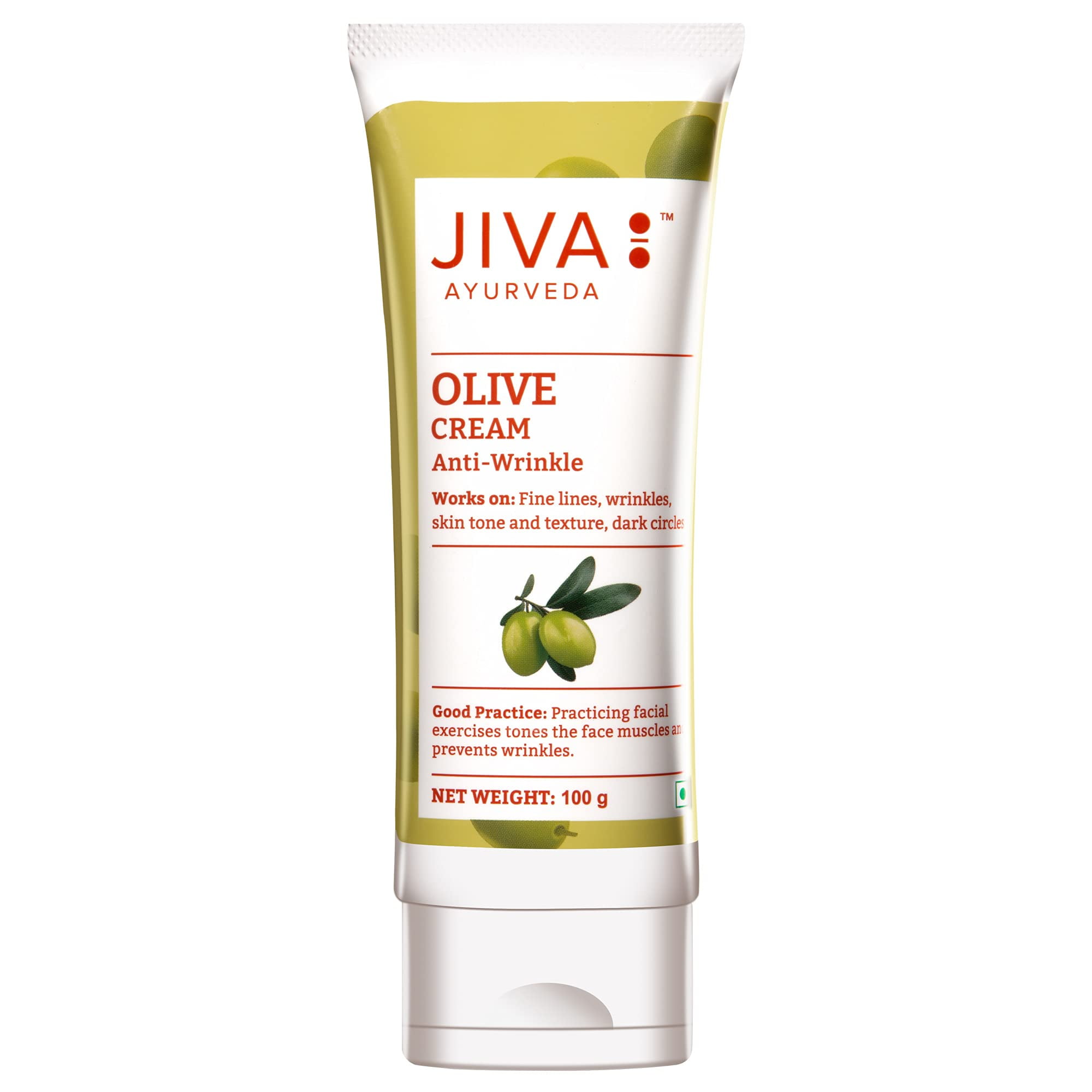Jiva Olive Cream 100Gm (Pack Of 1) | Good For Fine Line | Skin Tone ...