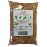 Jiva Organics Raw Unpasteurized Almonds, 2 Lb - Walmart.com