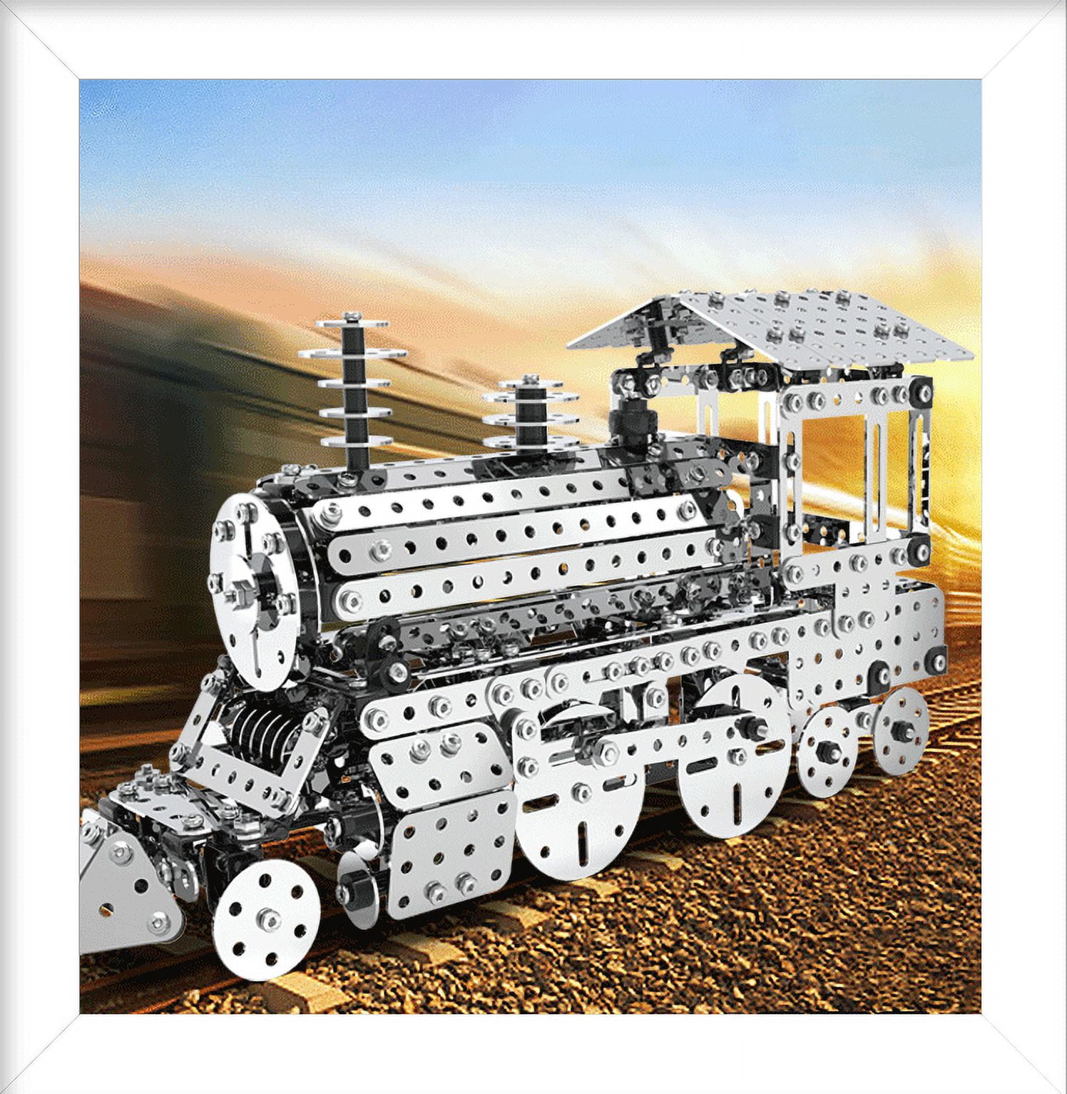 Jixin Xyzhi building toys metal assembly Model set train STEM Model Kit ...