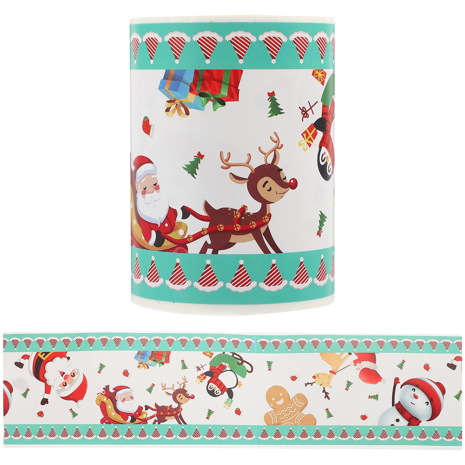 Jiyike 1 Roll of Decorative Border Paper Wear-resistant Border Trim ...