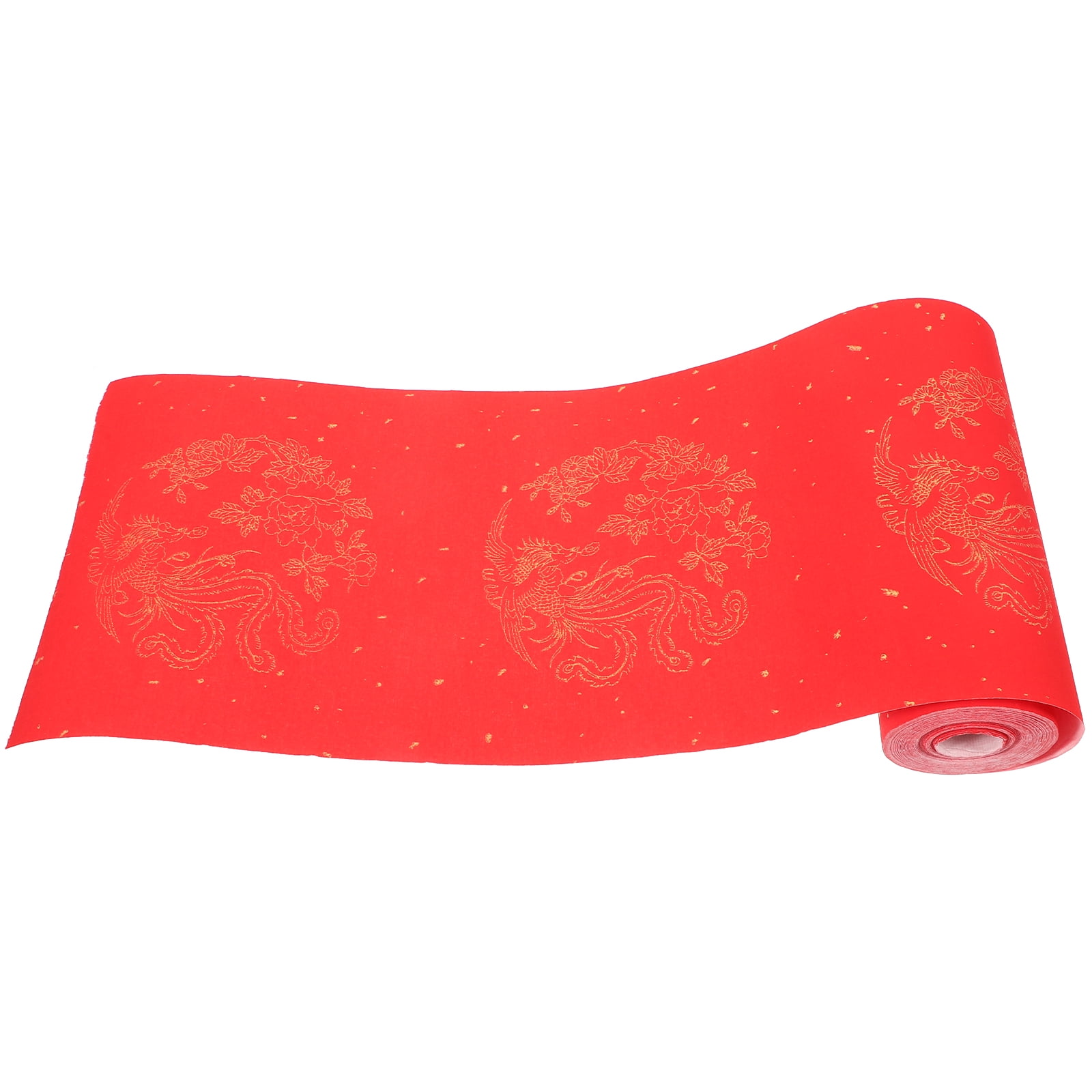 HONITANO Chinese New Year Red Paper For Writing 1 Roll 78.7X6.7X0.04In ...