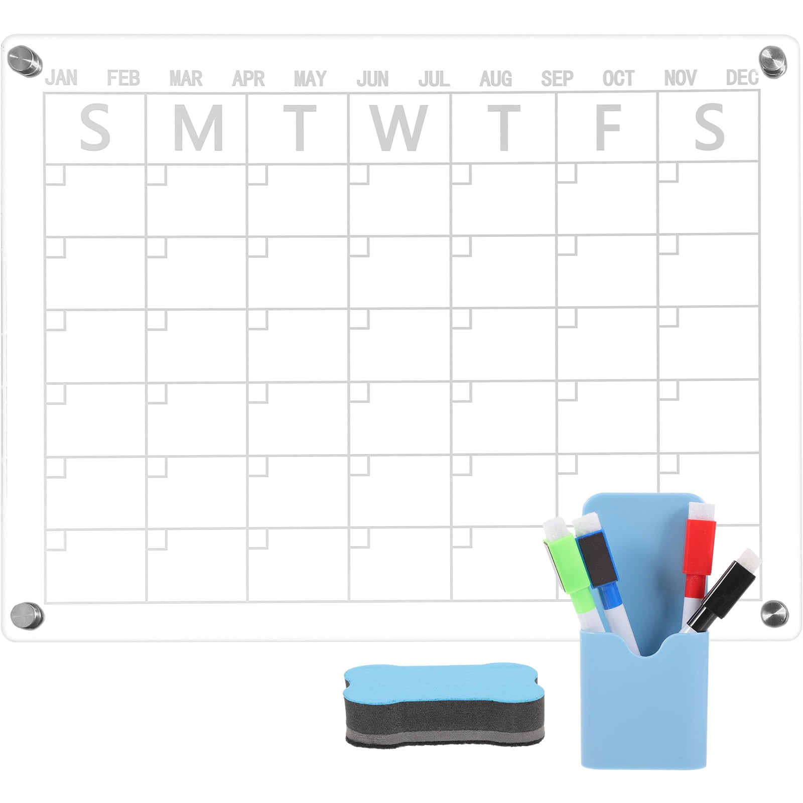 Jiyike 1 Set Magnetic Planning Board Chores Planning Board Dry Erase ...