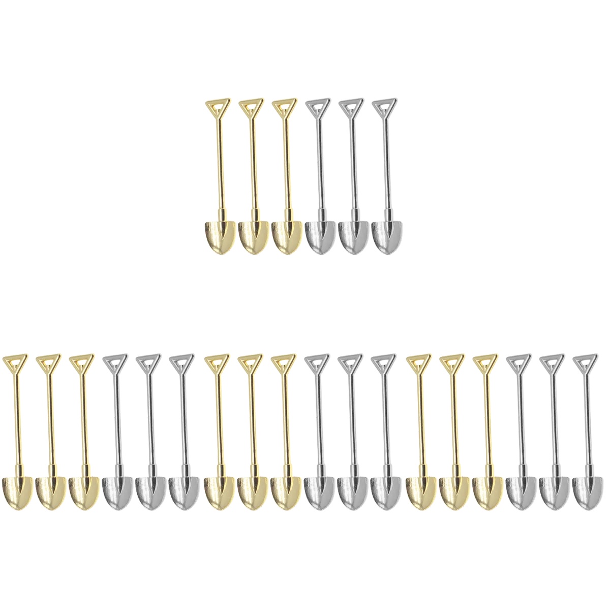 Jiyike 24 Pcs Mini Gardening Tools Mini House Decorations Small Garden ...