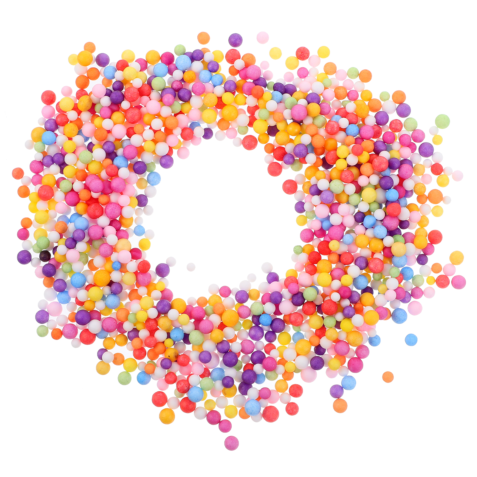 Jiyike 2g/Pack Mini Multi Color Balls for DIY Household School Handmade ...