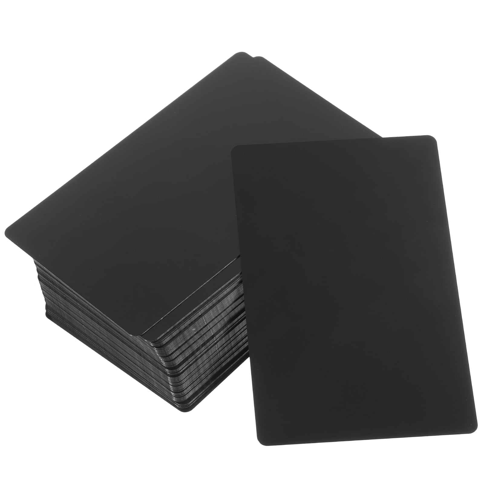 Jiyike 300pcs Engraved Business Cards Metal Name Cards Blank Metal ...