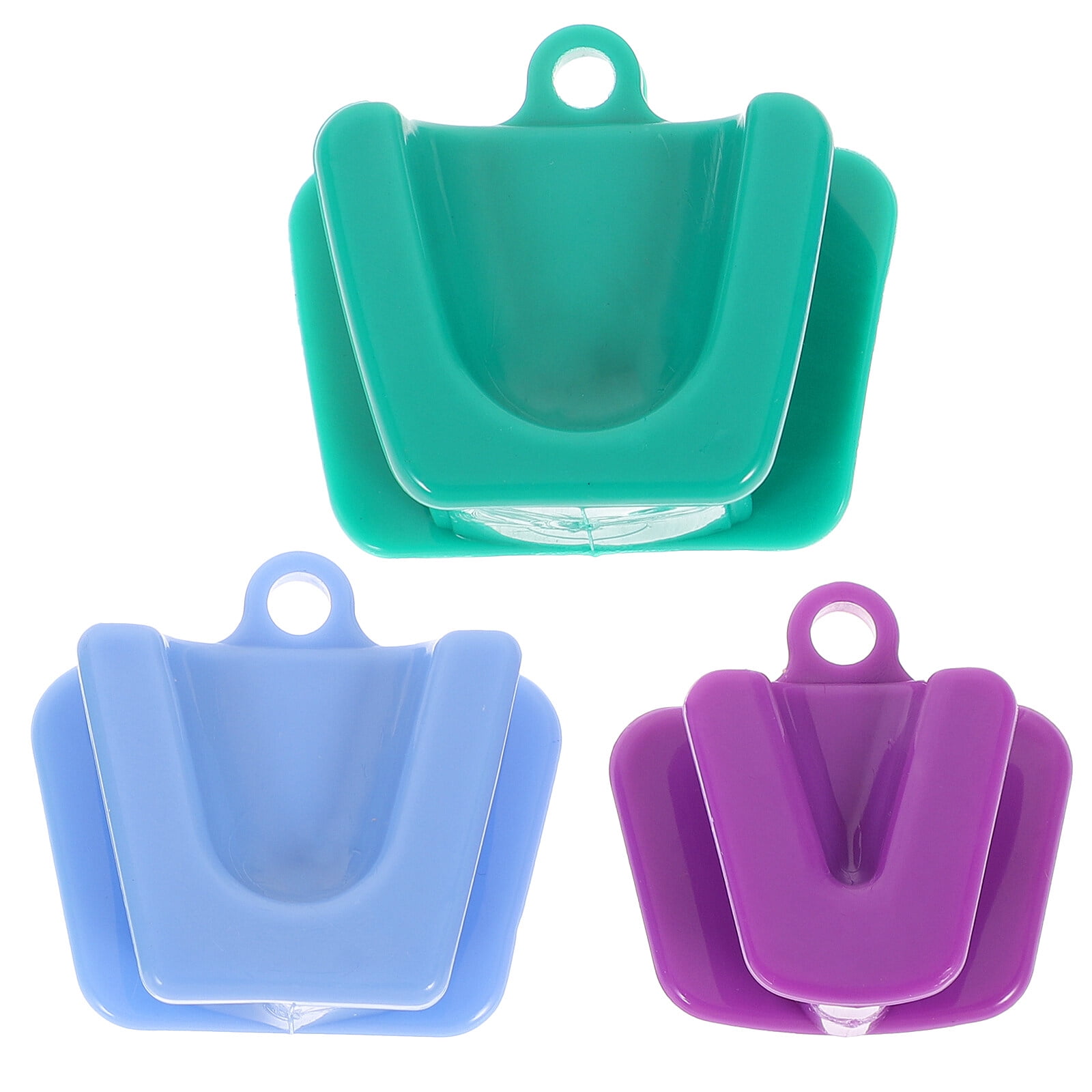 Jiyike 3pcs Dental Mouth Prop Bite Block Cushion Opener Retractor Small ...