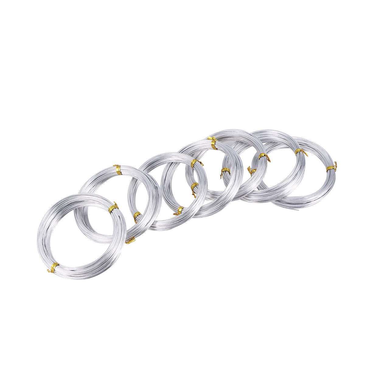 Masteelf Aluminum Wire for DIY Craft Projects Silver Flexible Metal ...