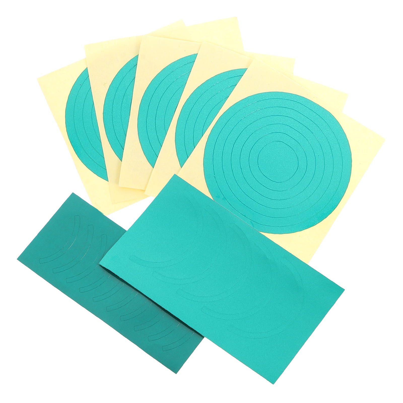 HONITANO Adhesive Pressure Gauge Decals Green Reflective Film 7 Sheets ...