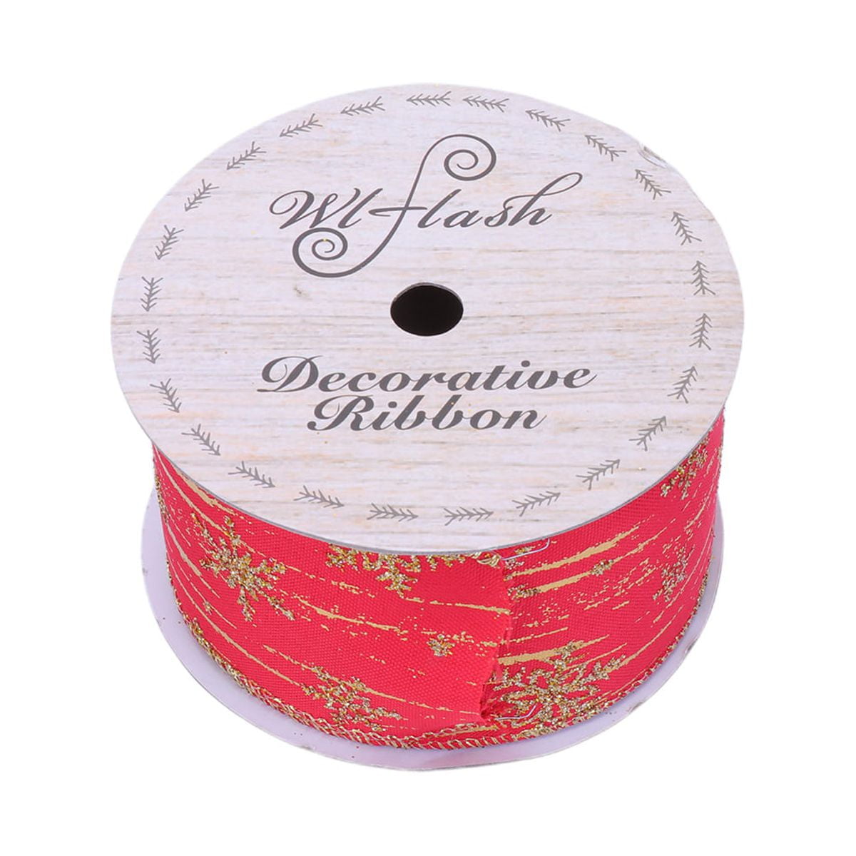 Jiyike Christmas Decorative Ribbon Bow Ribbon DIY Christmas Ribbon Gift ...