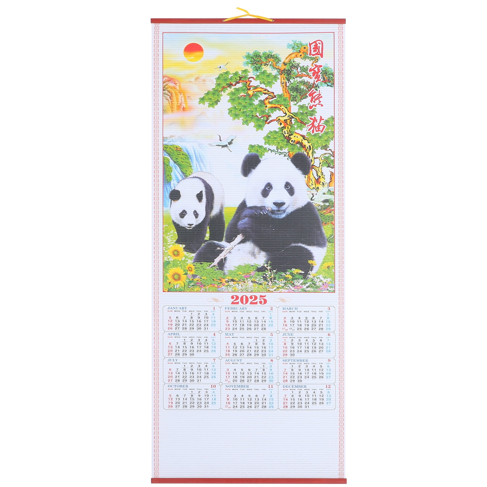 Jiyike Hanging Calendar Wall Calendar for Organizing 2025 Calendar ...
