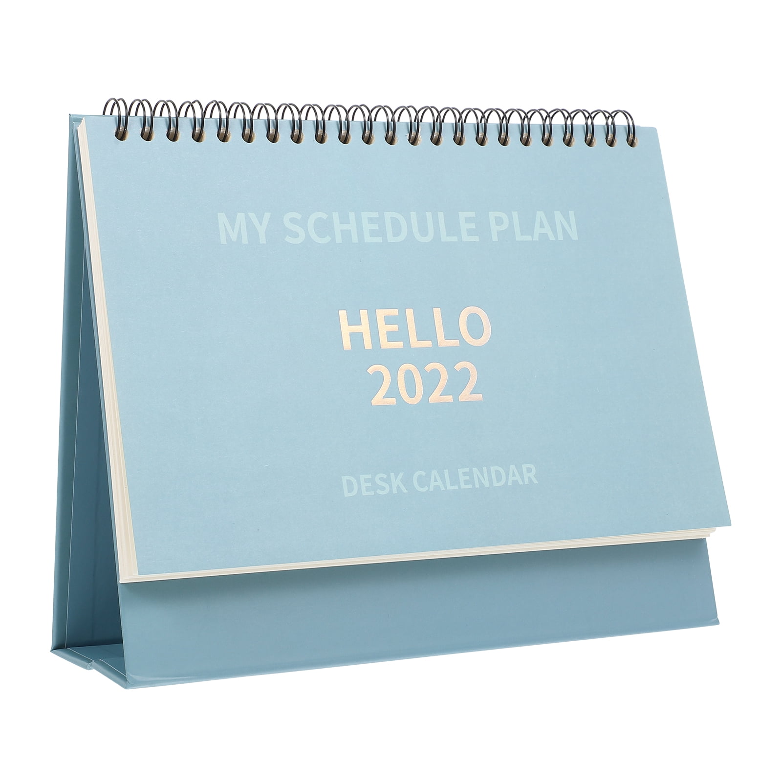 Jiyike Household Month Calendar Folding Table Calendar Delicate ...