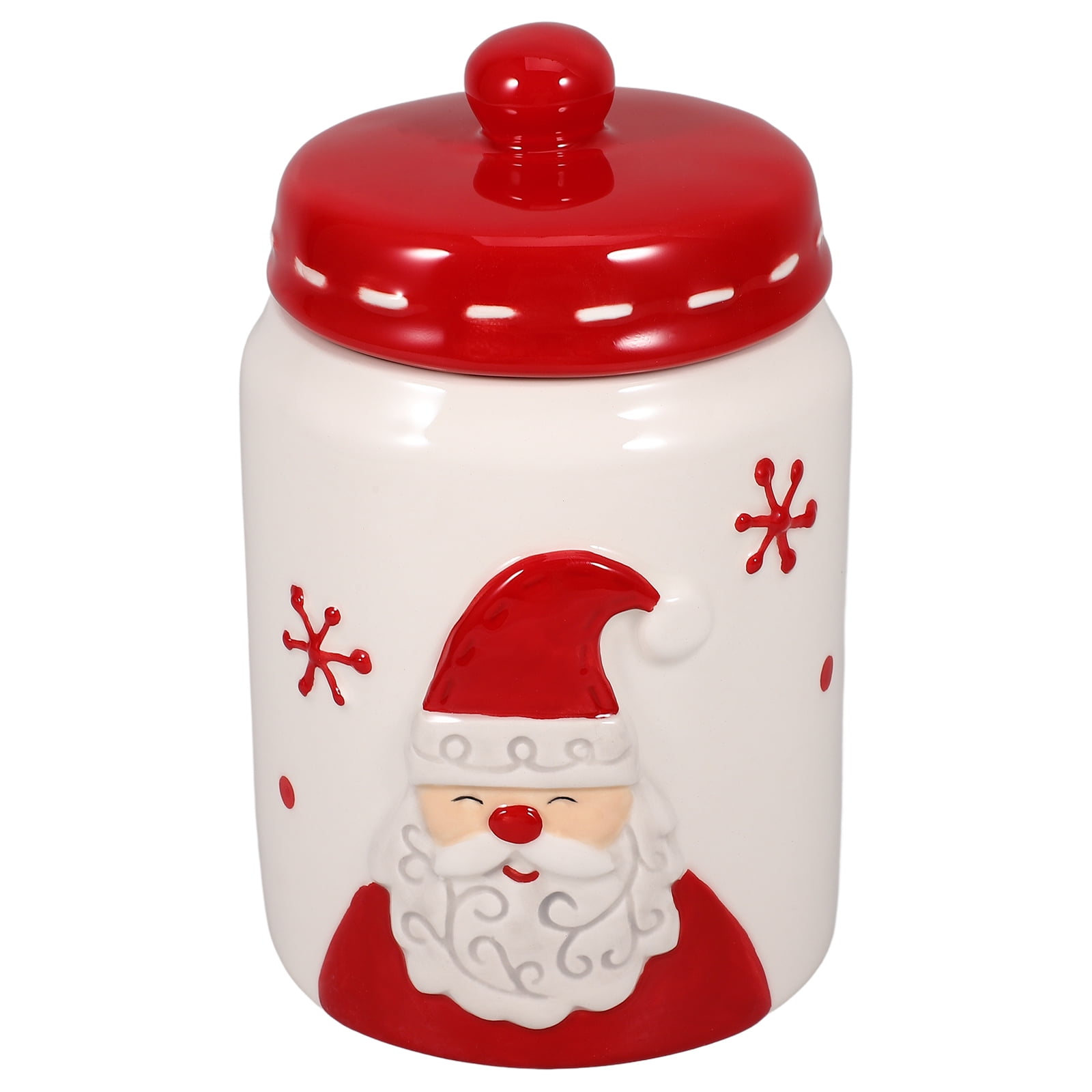 Jiyike Snack Canister Kitchen Ceramic Canister Dried Fruit Container ...