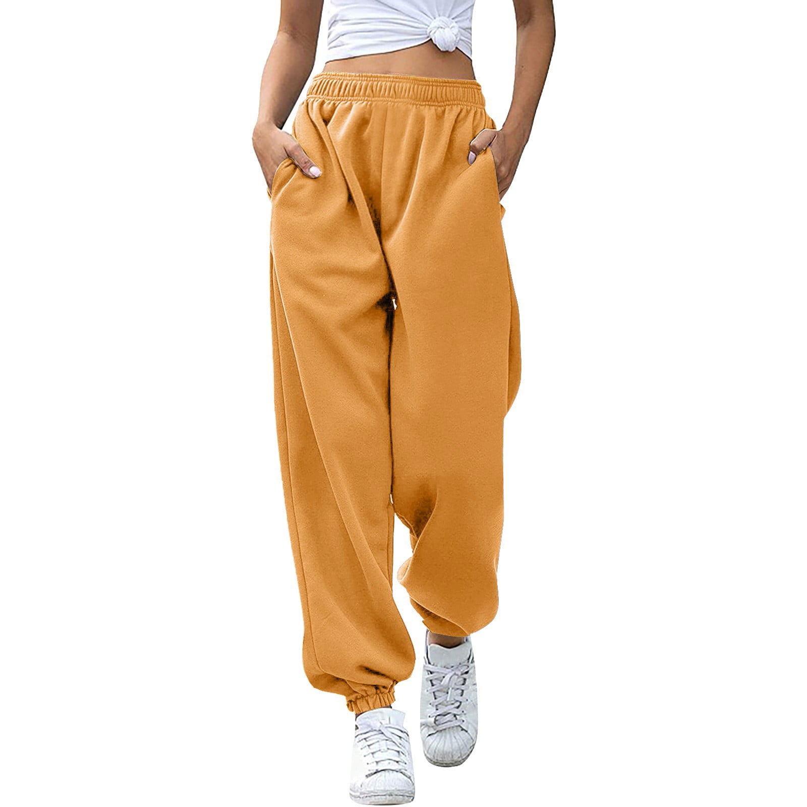 Clearance 2024!Women's Casual Pants Women's Bottom Sweatpants No ...