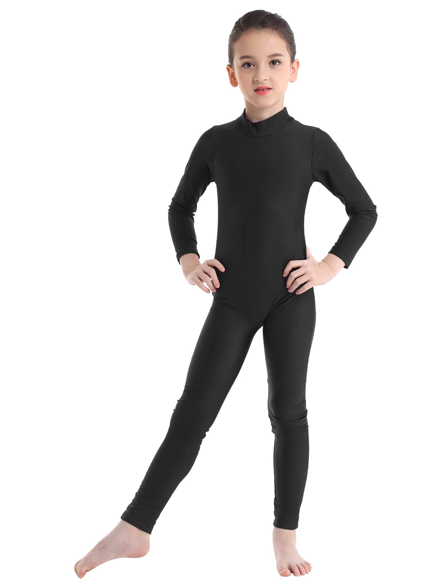 Jizyo Kids Girls Boy Full Body Unitard Zentai Costume Halloween One ...