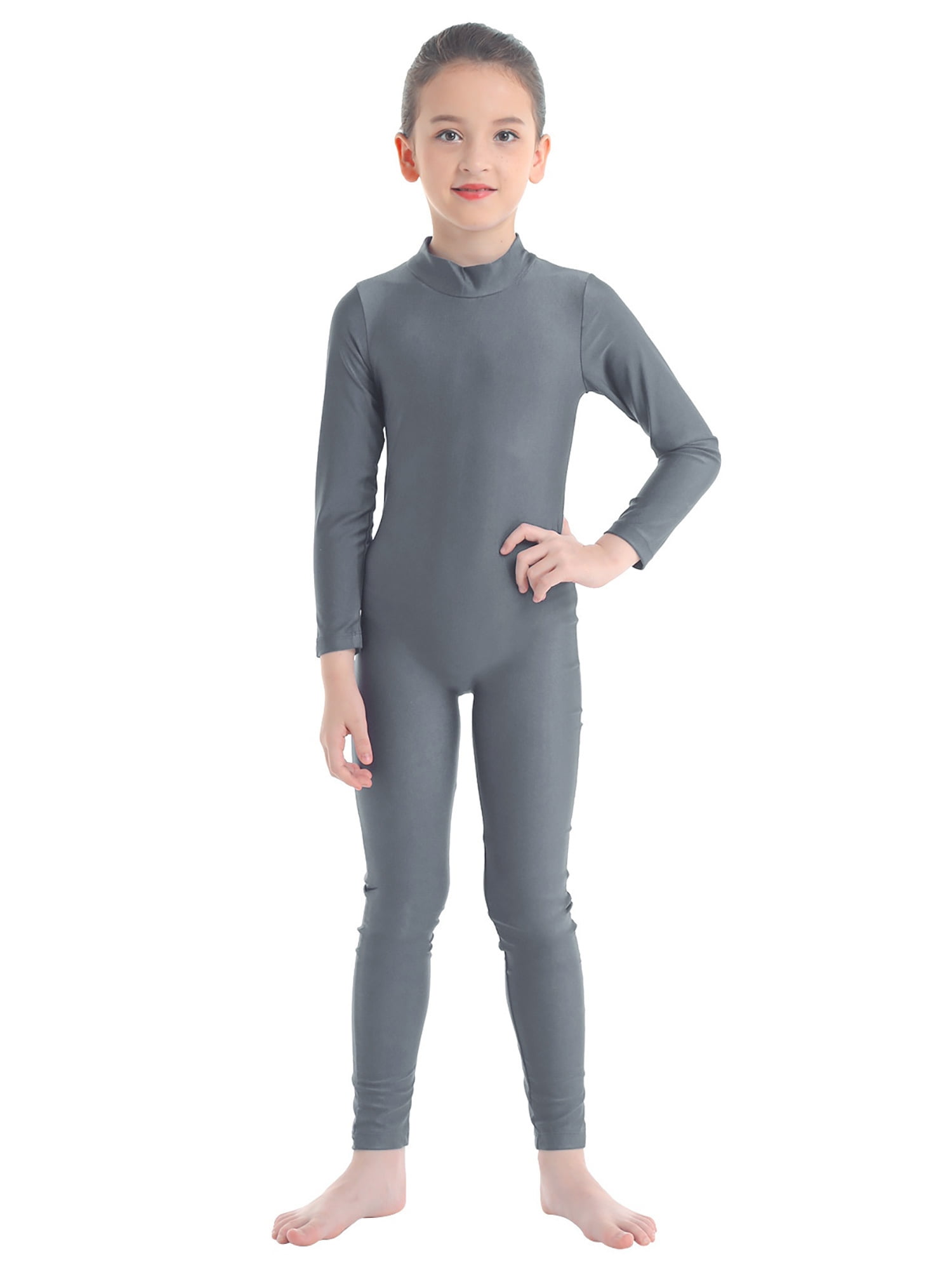 Jizyo Kids Girls Boy Full Body Unitard Zentai Costume Halloween One ...