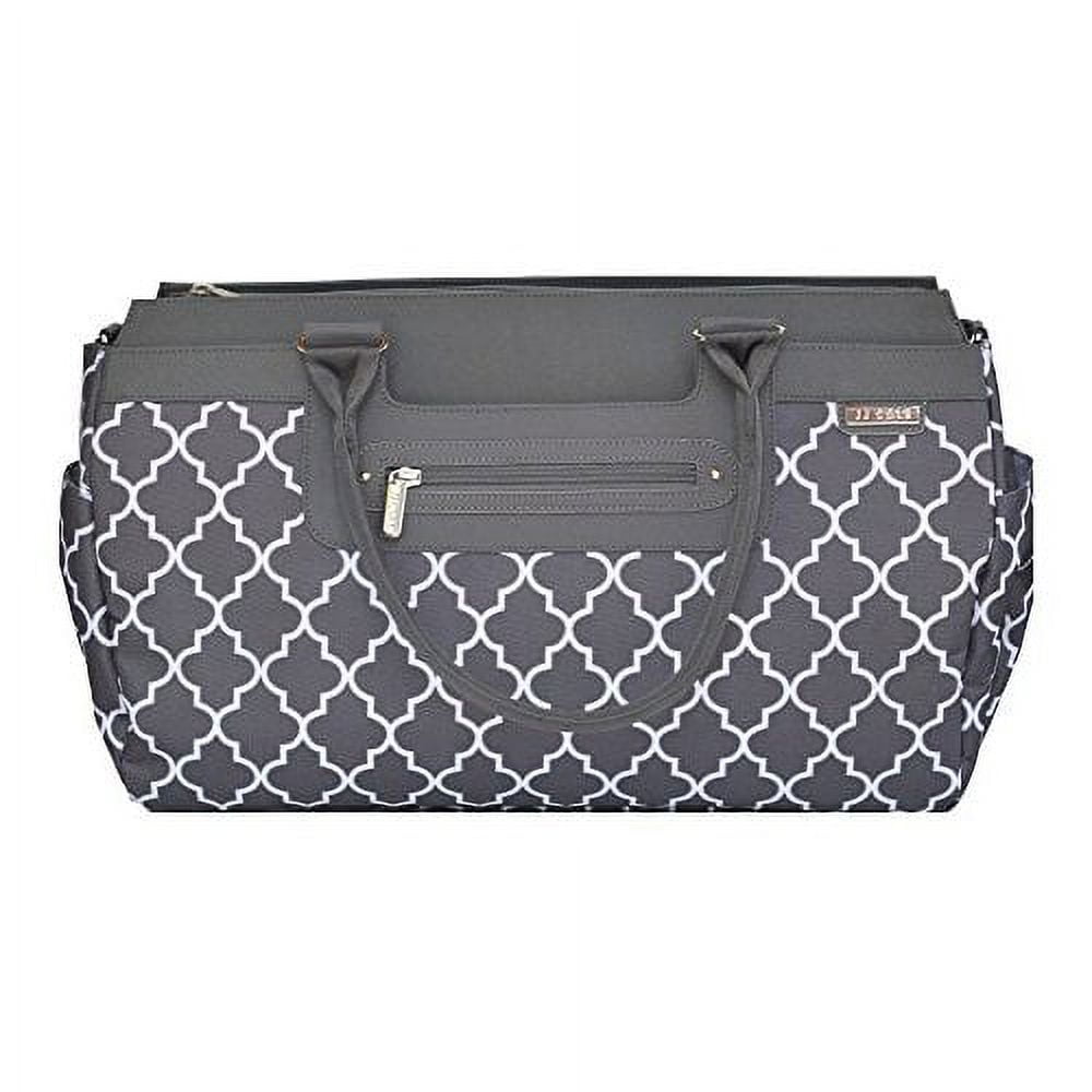 JJ Cole Parker Diaper Bag, Stone Arbor - Walmart.com