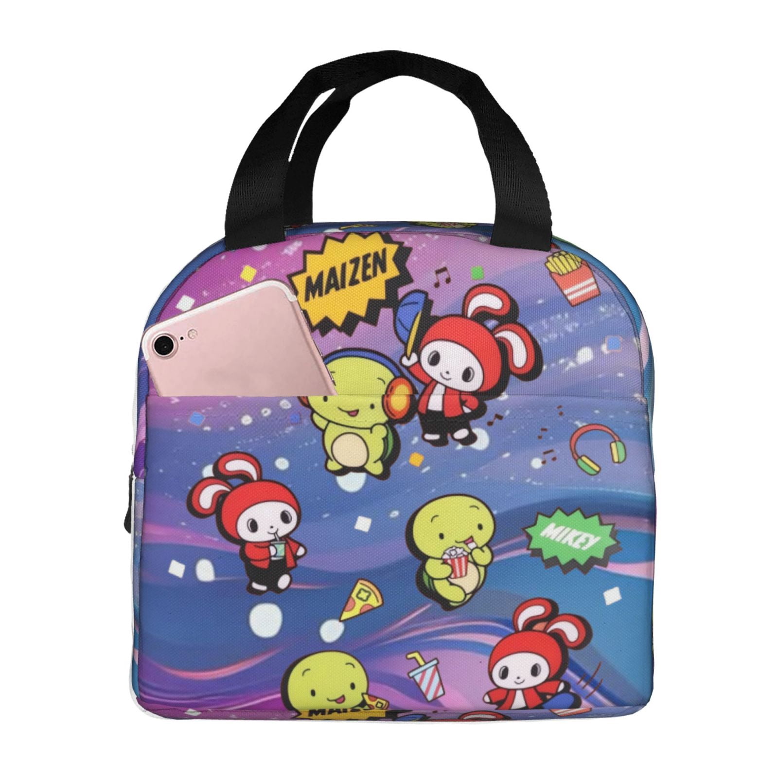 Jj Mikey Maizen Lunch Bag Tote Bag Insulated Lunch Box Picnic Beach ...