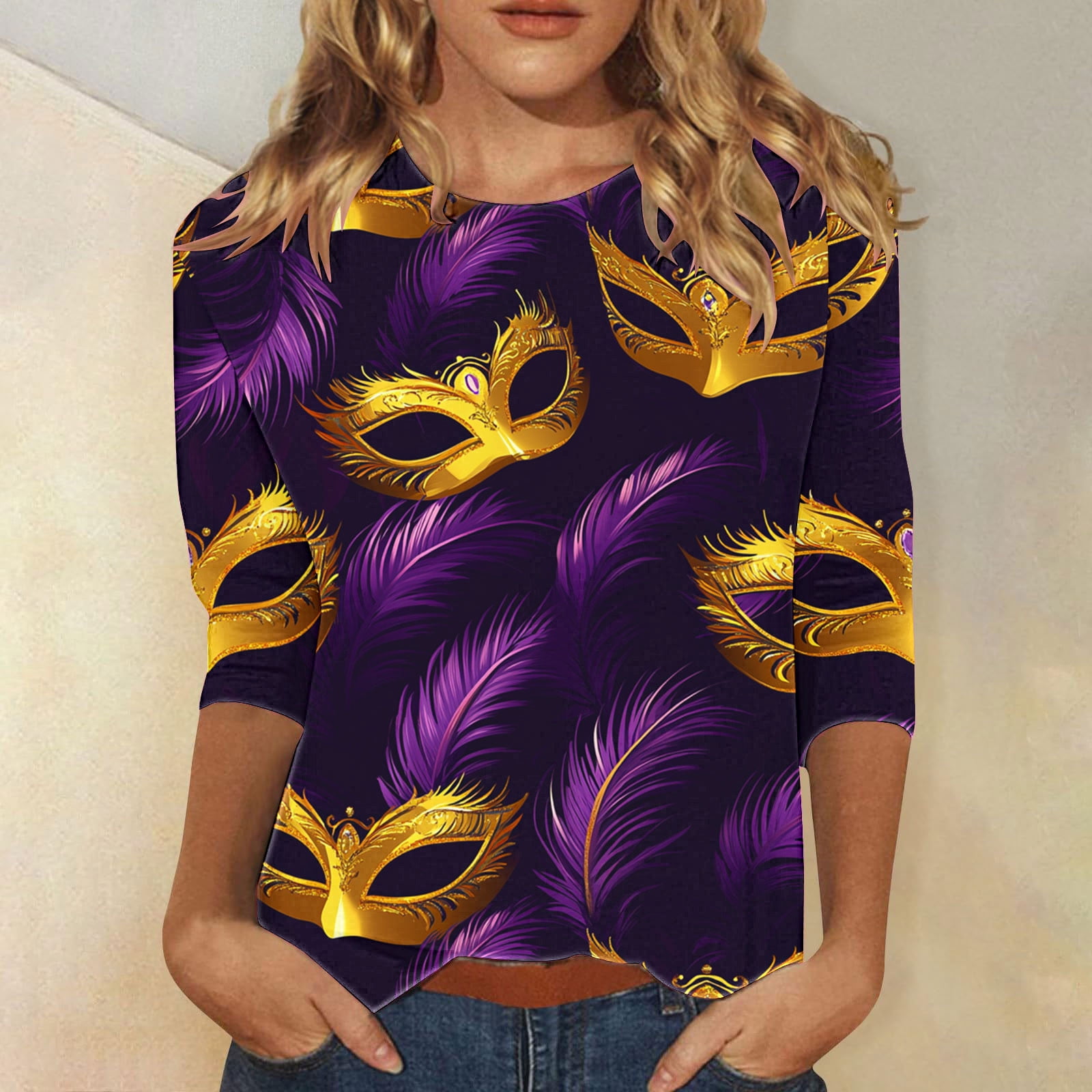 Jjayotai Carnival Cruise Shirts for Women Clearance, Carnival Party T ...