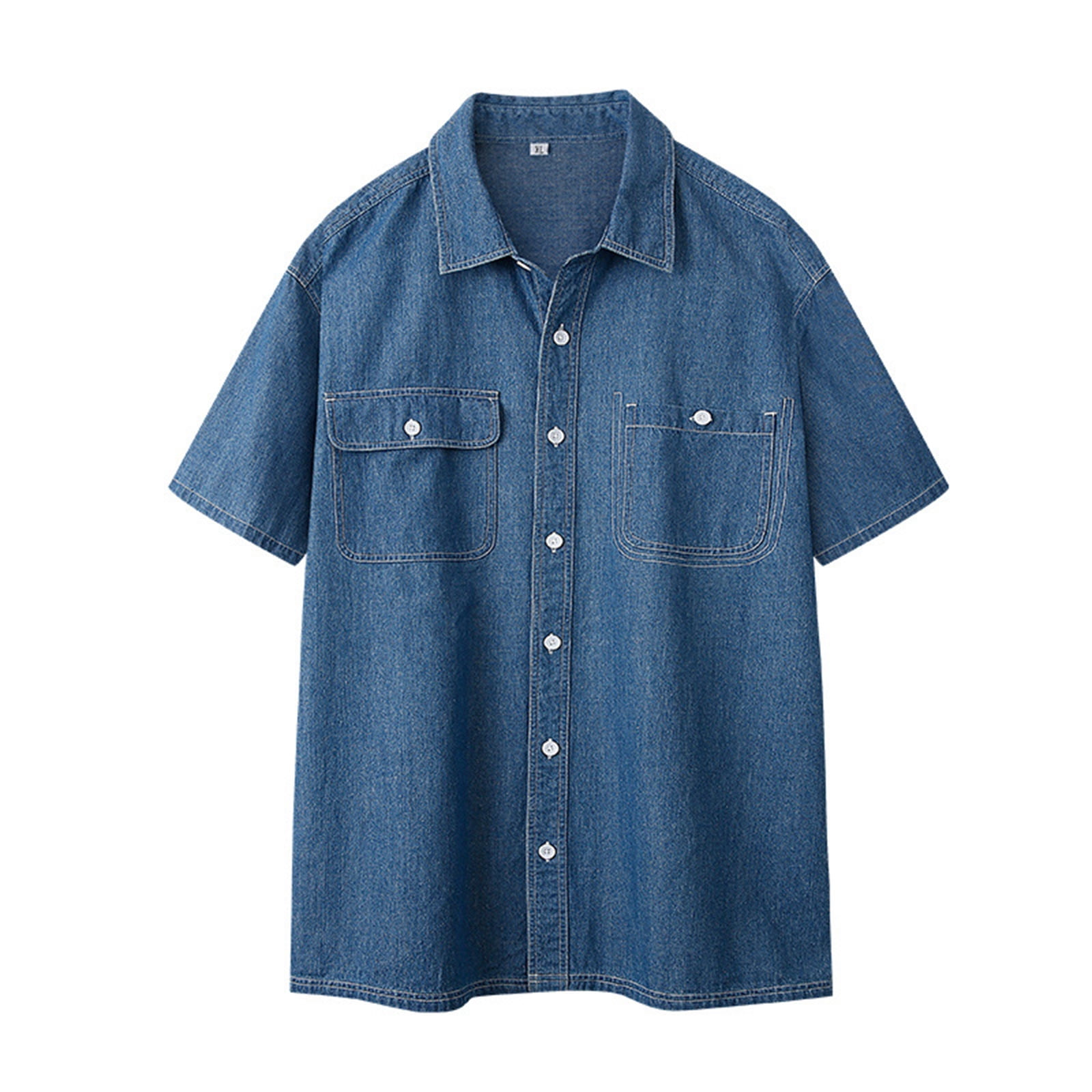 Jjayotai Clearance Men's George Shirts, Mens Casual Fashion Button Down ...