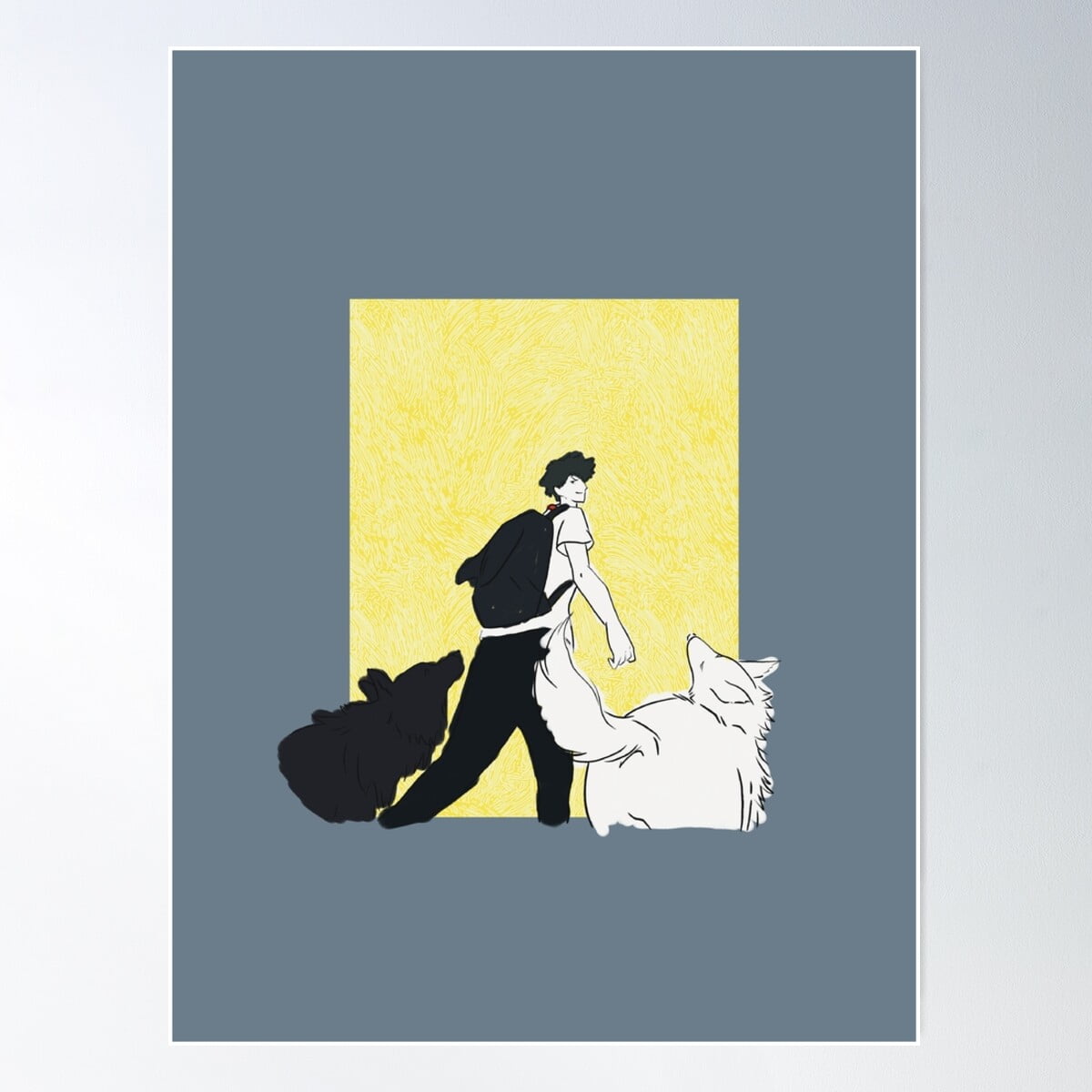 Jjk Fushiguro Megumi Lost In Paradise Ending Anime Poster Wall Art ...