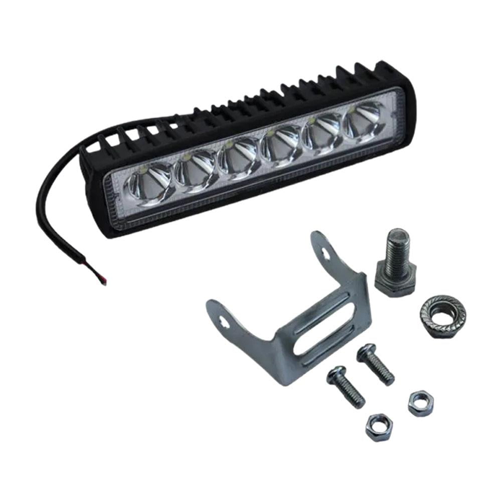 Jkapagzy 6 LED Offroad Car Work Light Daytime Running Spotlight Beam ...