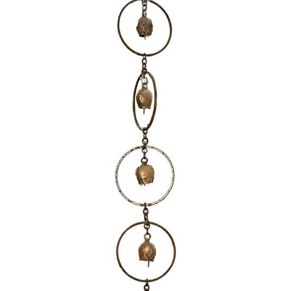 Jkapagzy Metal Rain Chain Multiple Styles Wind Chime Elegant And ...