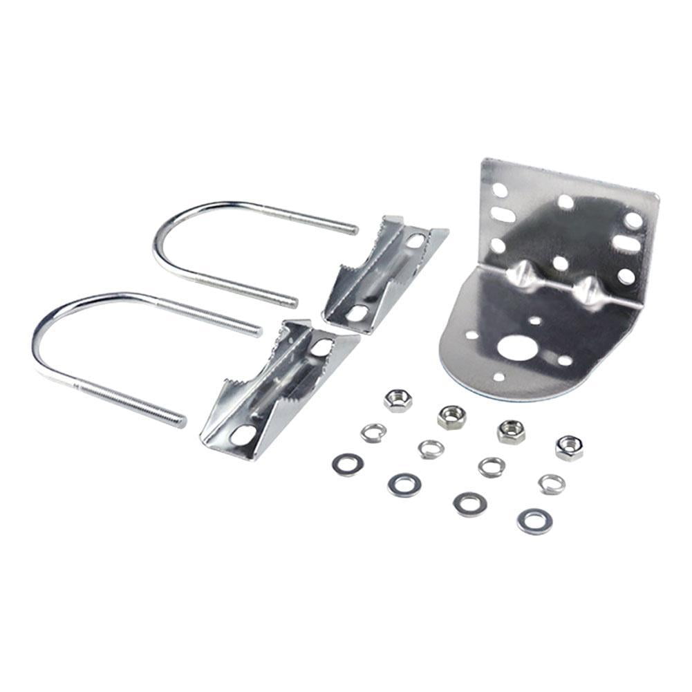 Stainless Steel Antenna Mount Bracket with U Bolts VHF UHF U2L2 CB W1M6 ...