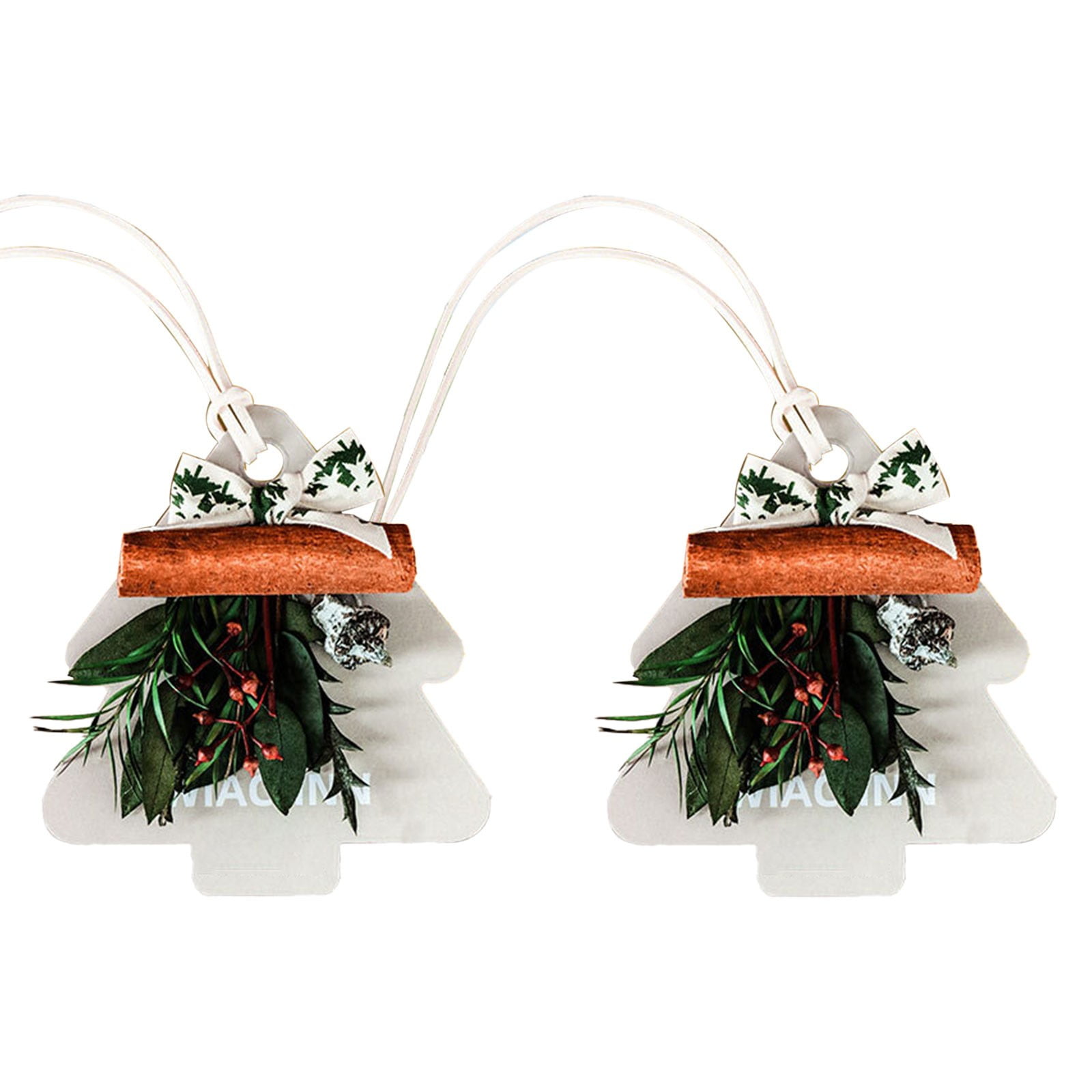 Jkawm Christmas Decor Christmas Tree Car Aromatherapy Tablets Home ...