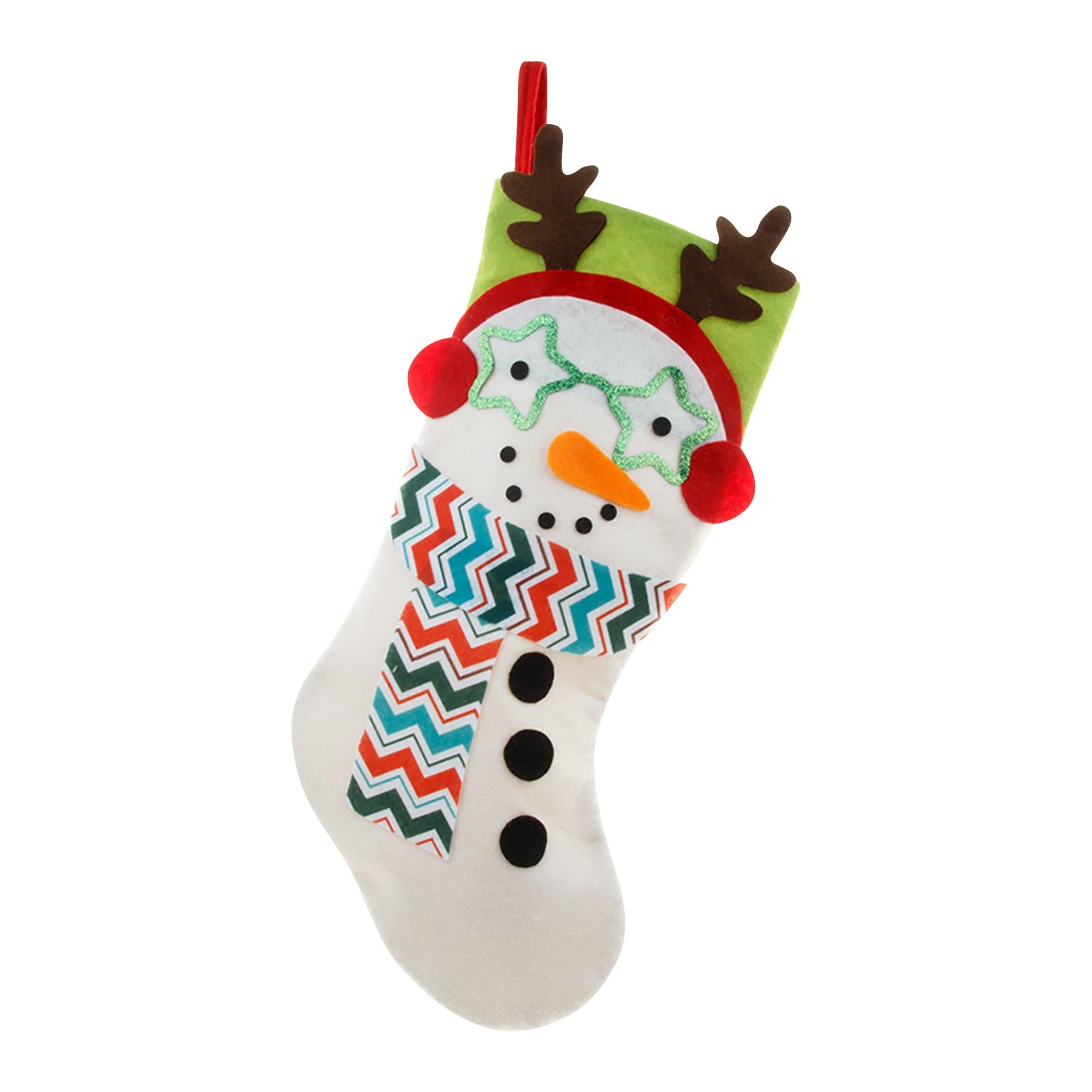 Jkawm Room Decor Aesthetic Christmas Stocking, Christmas Stocking Bag ...