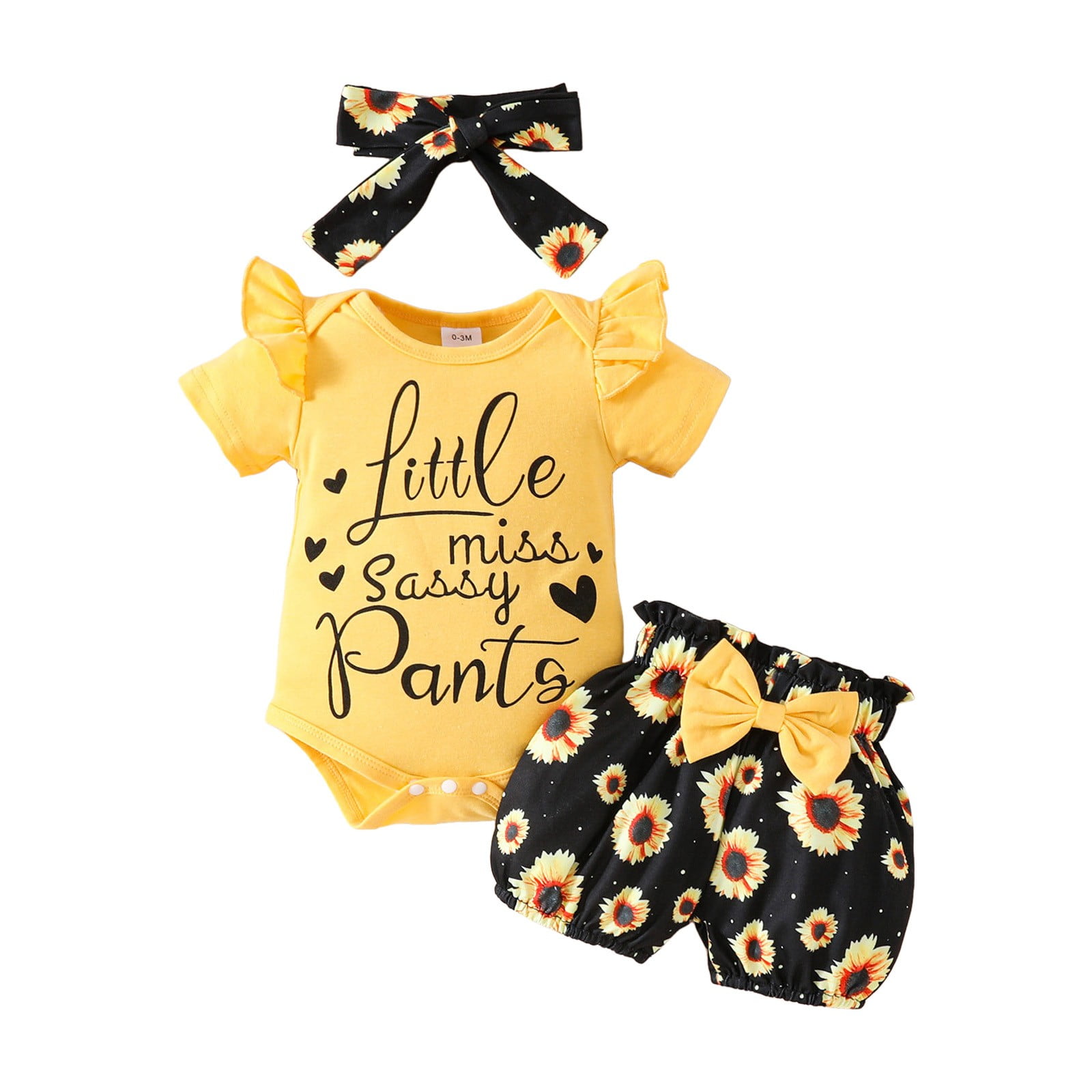 Jkety New Born Clothes Baby Girl Fashion Baby Boy Girl Bodysuits 6-Pack ...