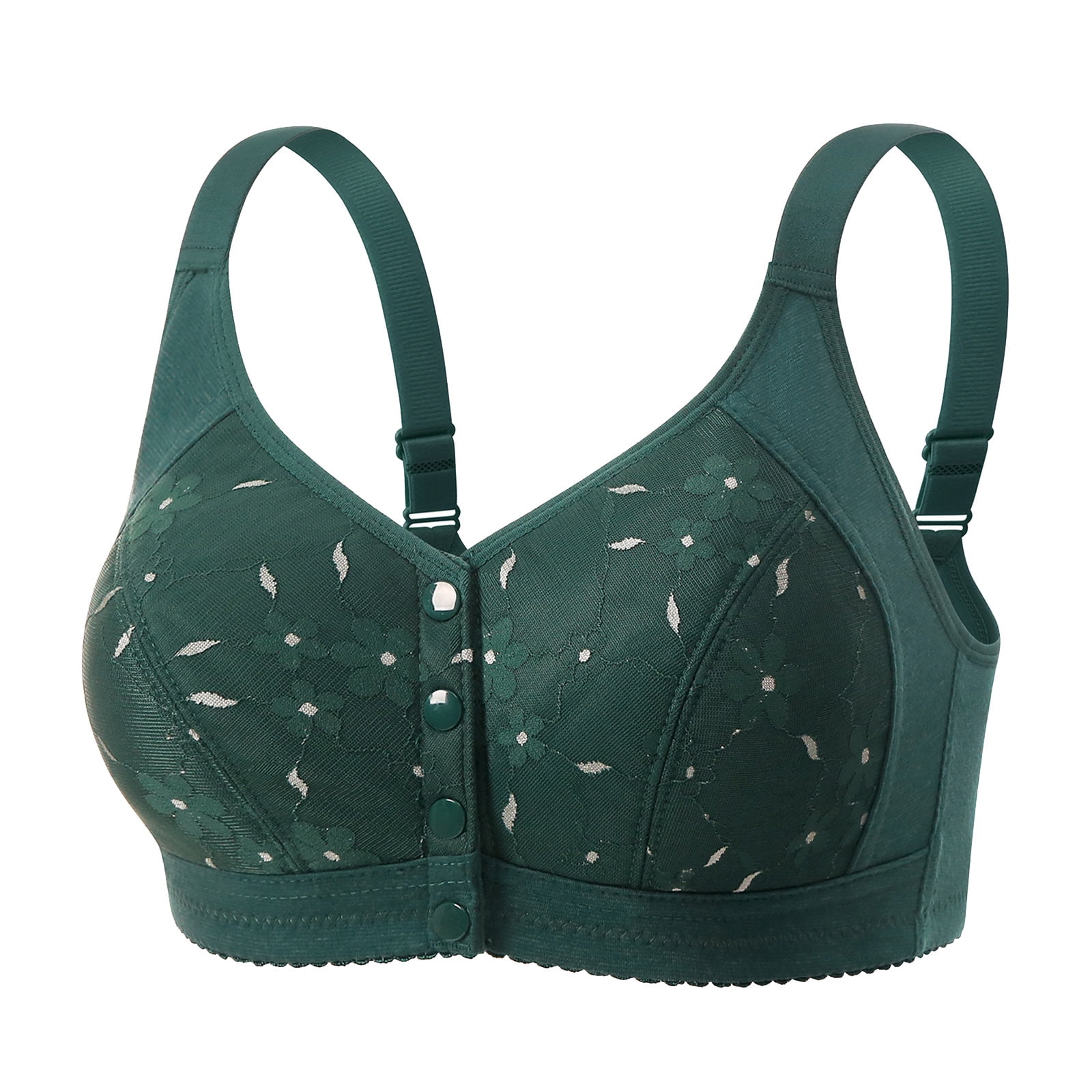 Jkety Plus Size Sports Bras for Women Womens Comfortable Wireless Bras ...