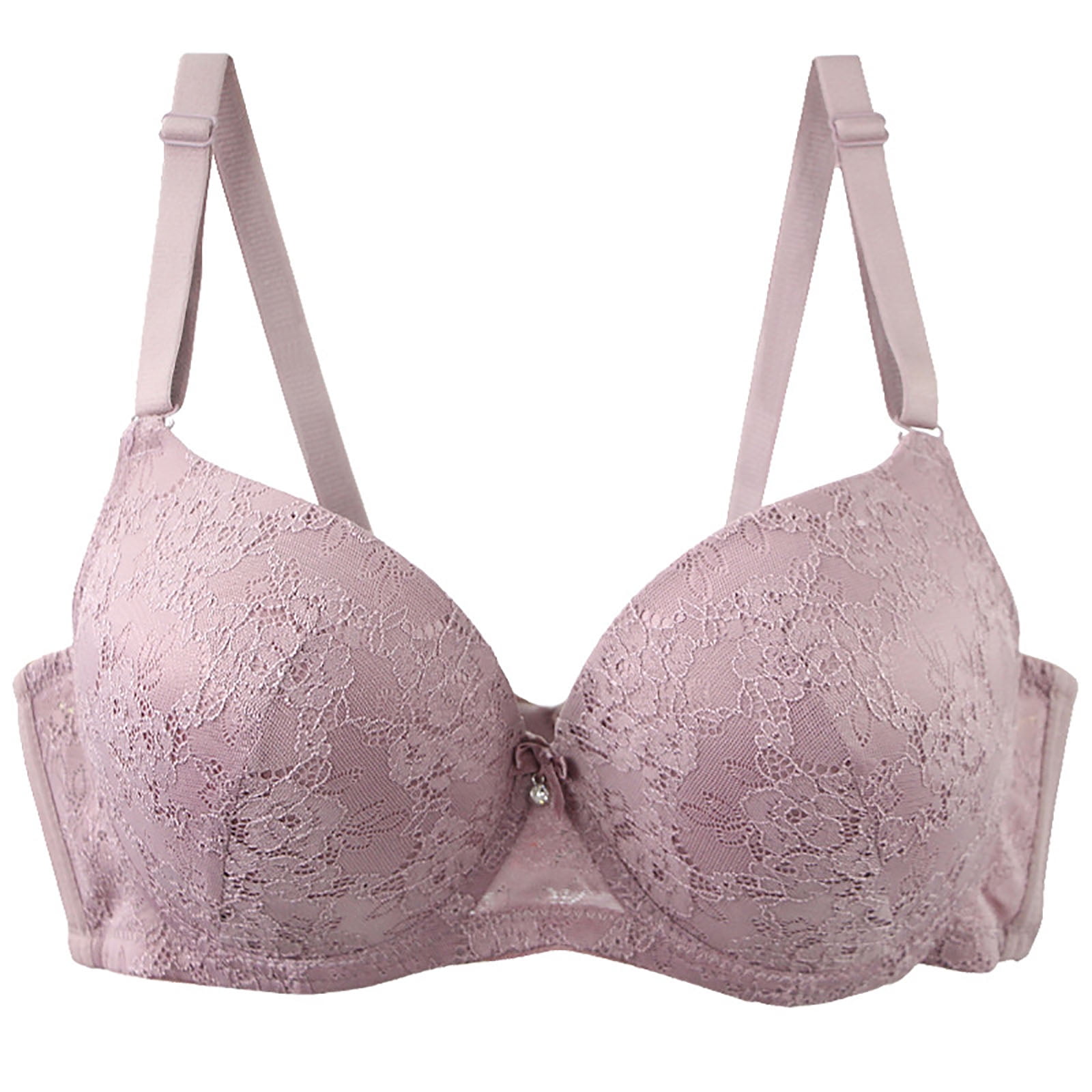 Jkety Women's Wireless Seamless Full-Coverage Bra with Moisture-Wicking ...