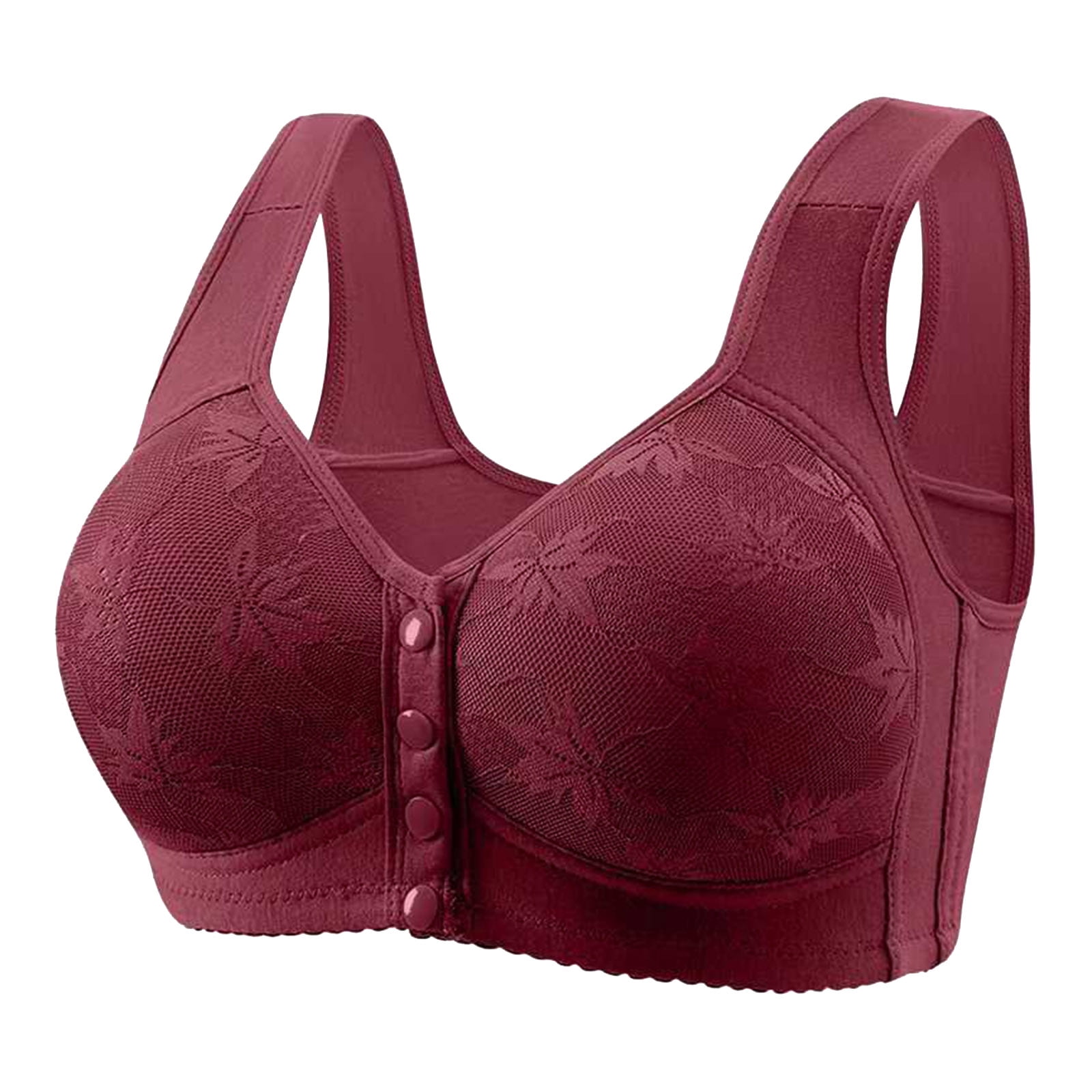 Jkety Womens Wireless Bras Comfortable Push Up Bra No Underwire Bra ...