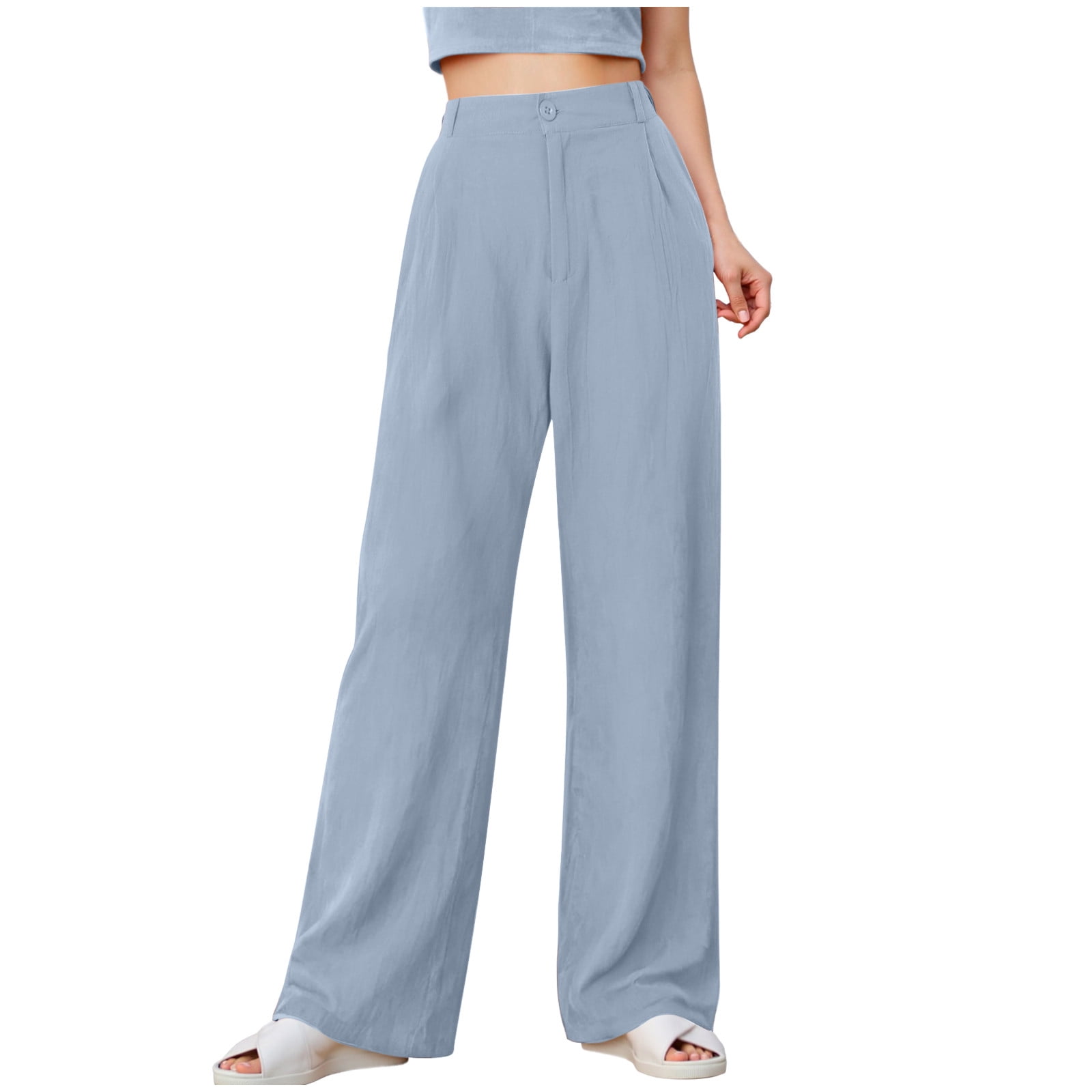 Jkety Work Pants Women Women's Slim Fit, Straight Leg Stretch Twill ...