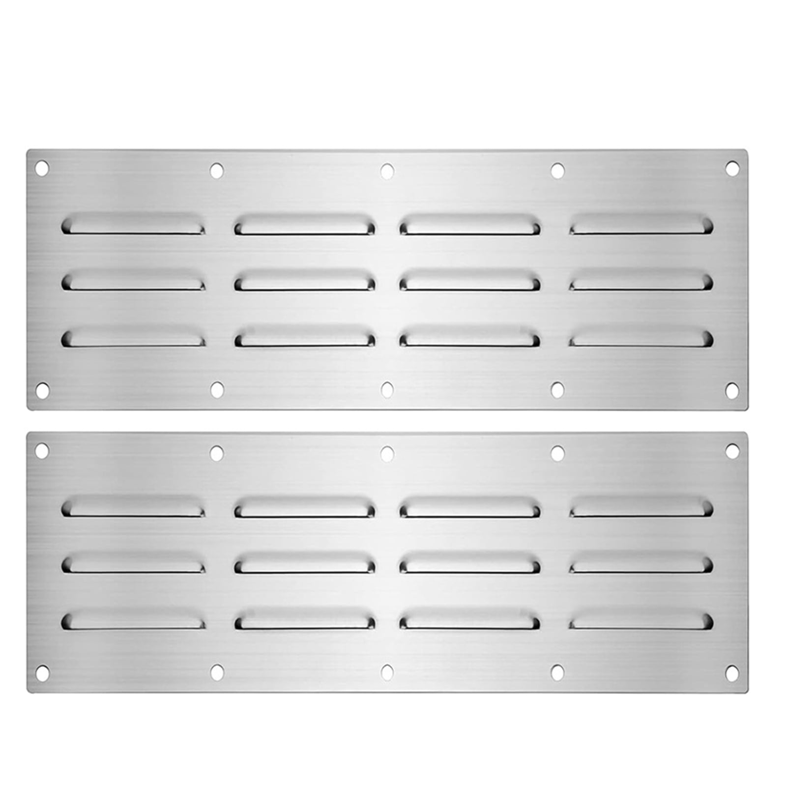 Jkung 1/2Pcs Stainless Steel Venting Panels Rustproof Corrosion ...