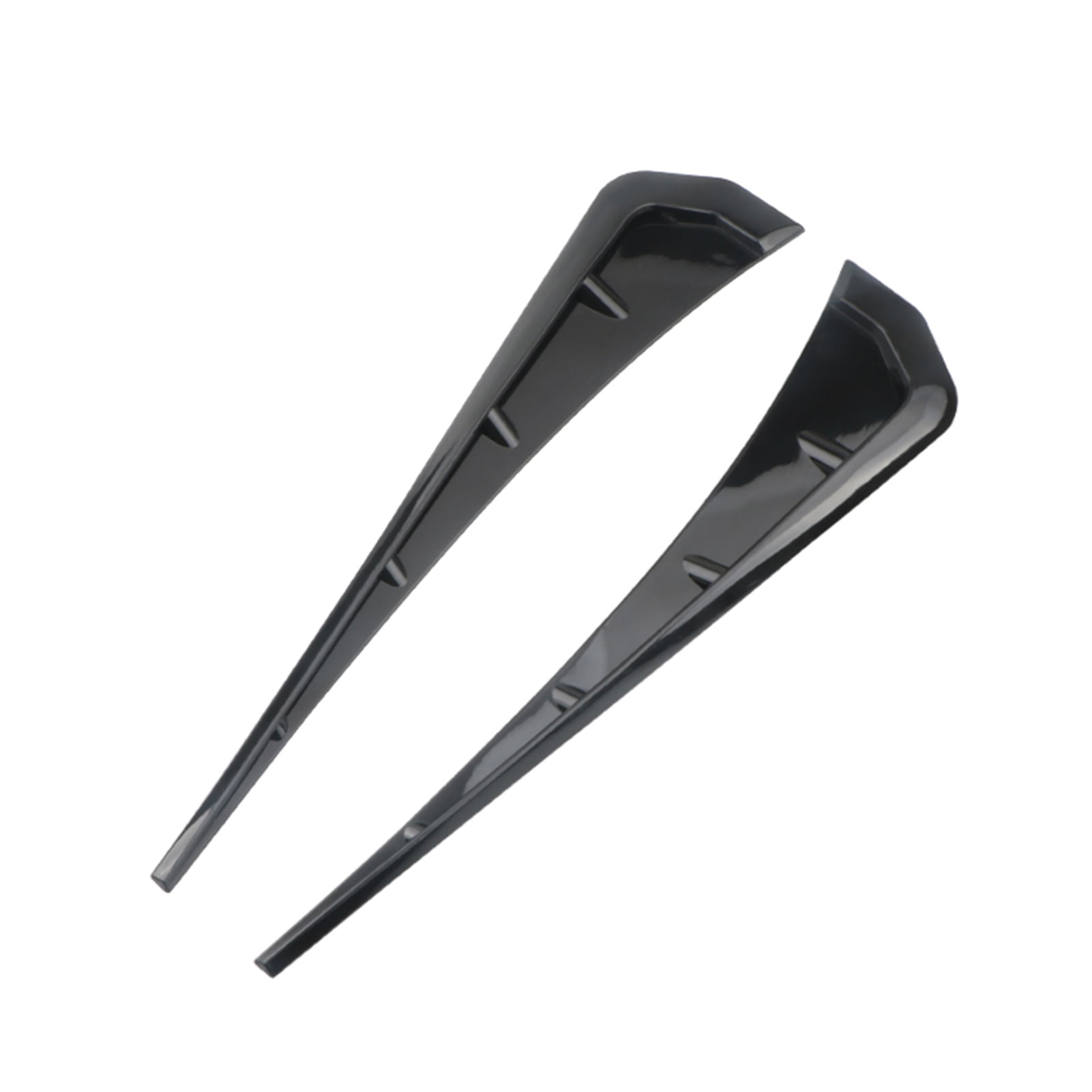 Jkung 1 Pair Car Fender Side Vent Modified Carbon Fiber Glossy ...