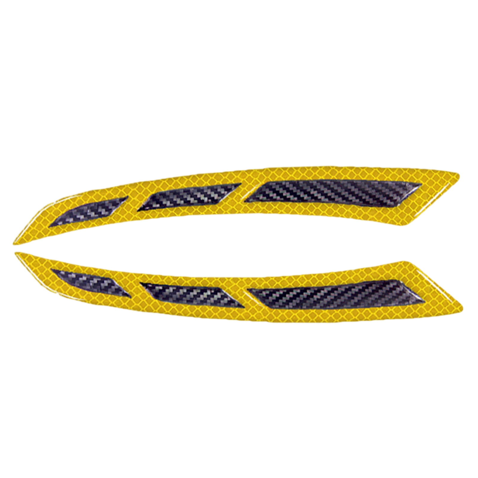 Jkung 1 Pair Car Fender Sticker Strip Vehicle Supplies - Walmart.com