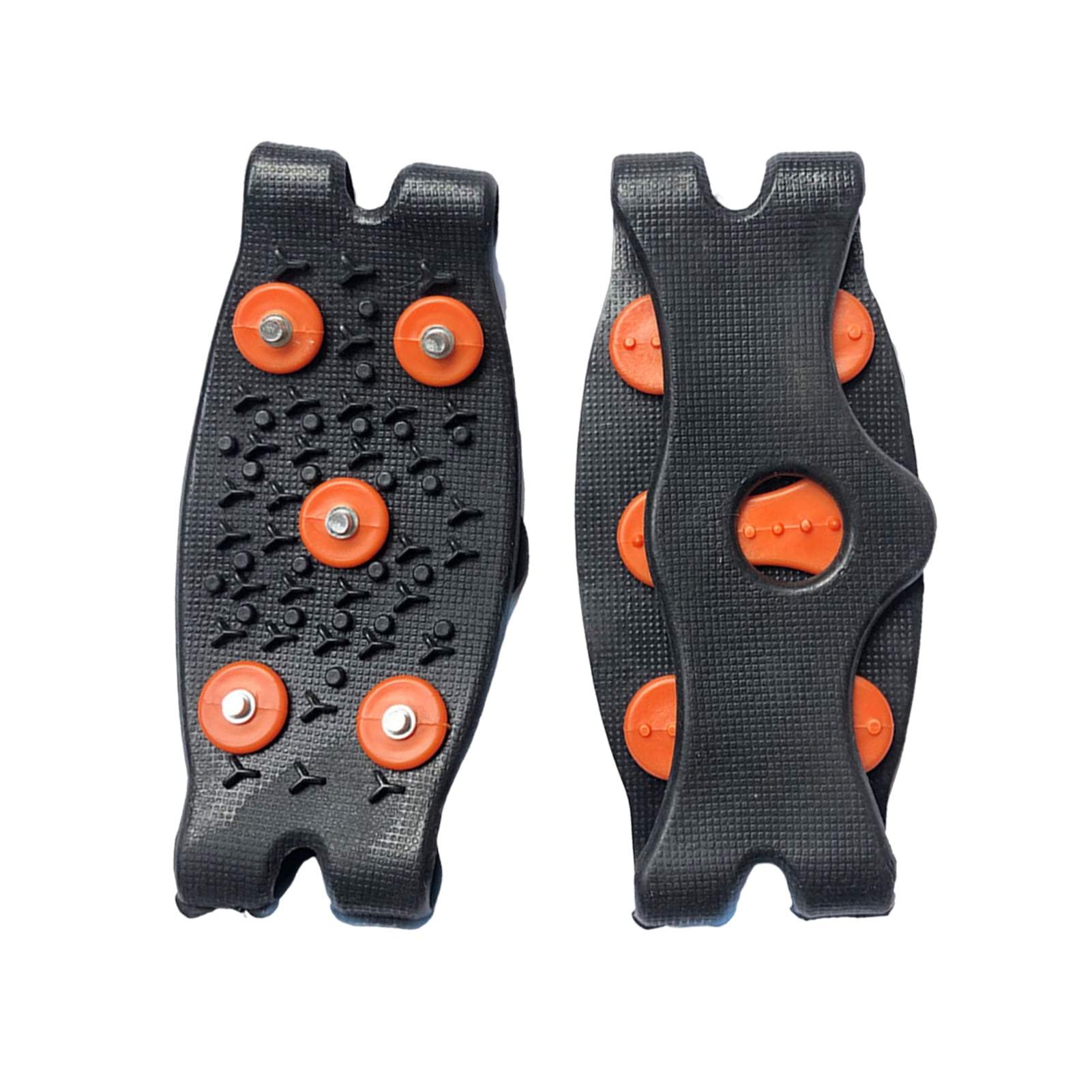 Jkung 1 Pair Ice Grips 5-Stud Snow Gripper Over Shoe Boot Traction ...