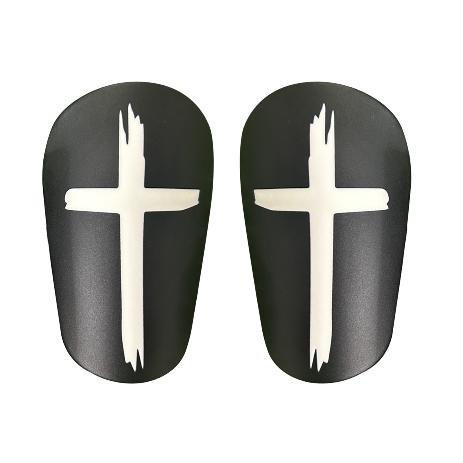 Jkung 1 Pair Mini Soccer Shin Guards Anti-slip Kids Teens Adults Soccer ...