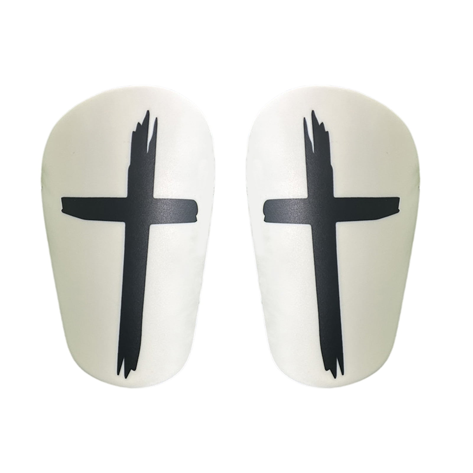 Jkung 1 Pair Mini Soccer Shin Guards Anti-slip Kids Teens Adults Soccer ...