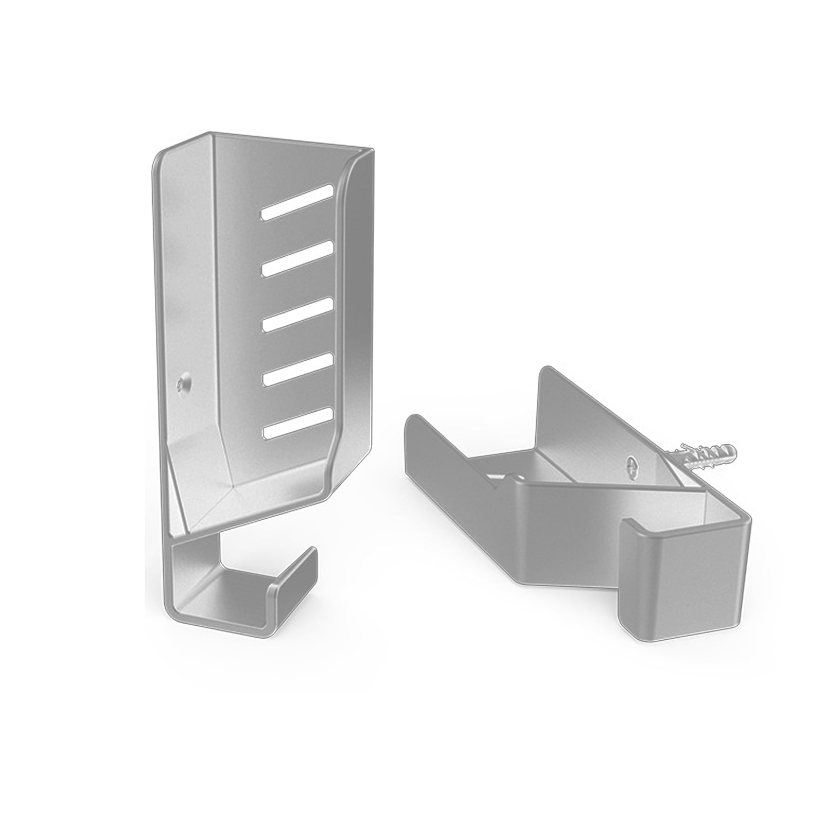 Jkung 1 Pair Wall Mount Wi-Fi Router Holder Invisible Plastic Bracket ...