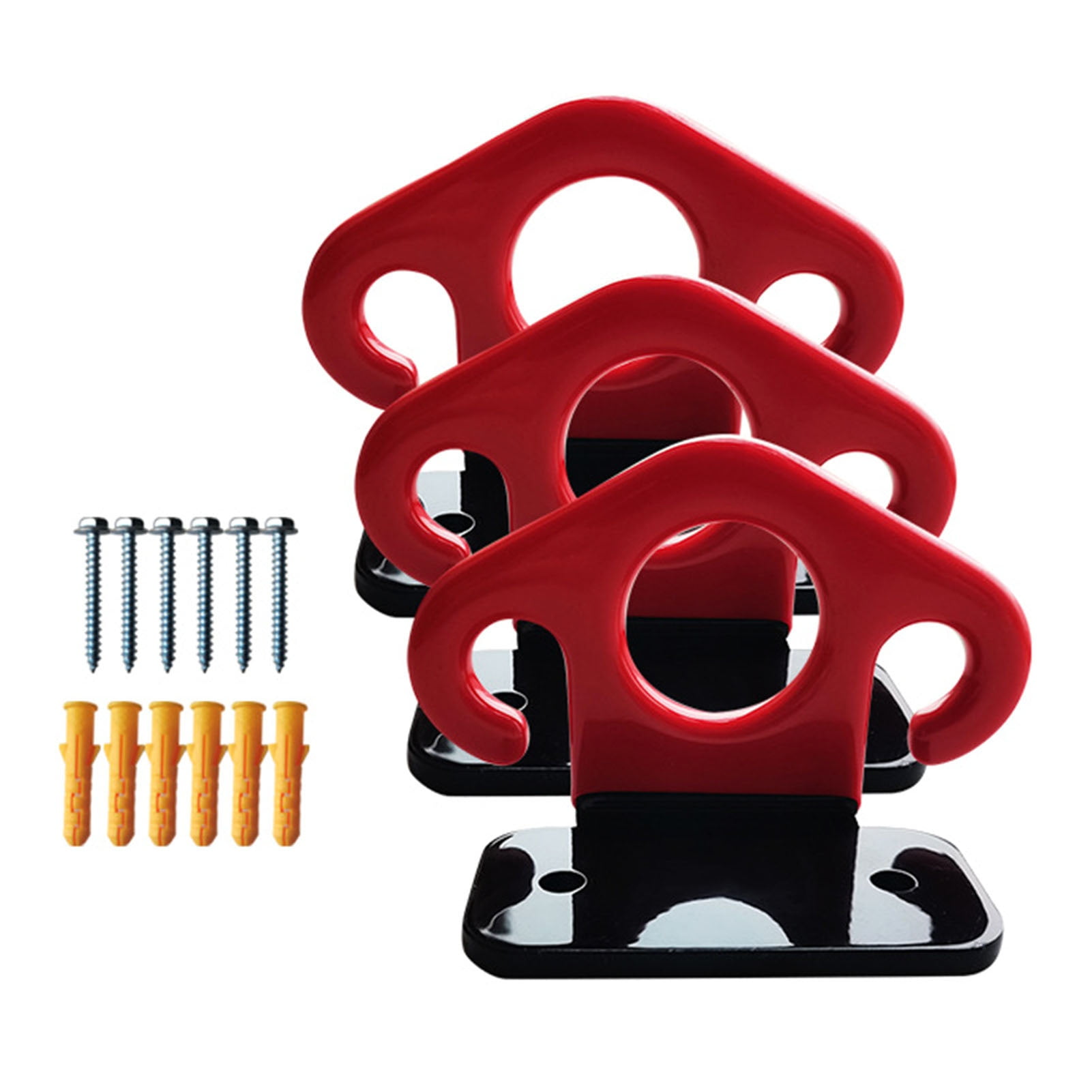 Jkung 1 Set Resistance Band Wall Hook with Screw Heavy Duty Home Gym ...