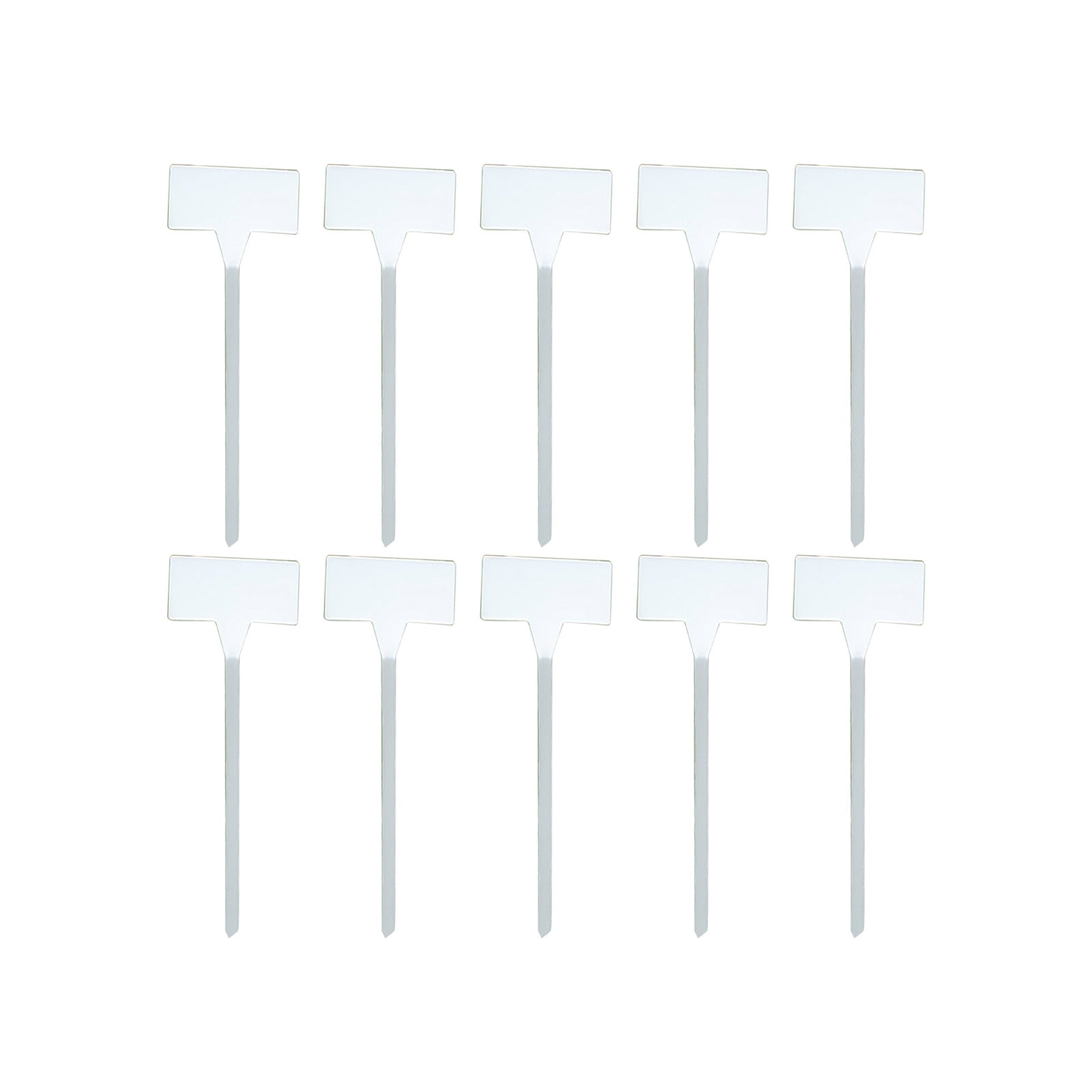 Jkung 10Pcs Plant Label Smooth Surface Tip Head Flower Plant Label ...