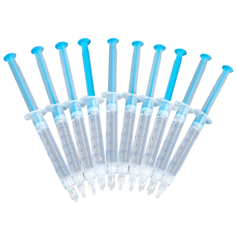 Jkung 10Pcs Teeth Whitening Gel Peroxide Dental Bleaching Dental Tooth ...