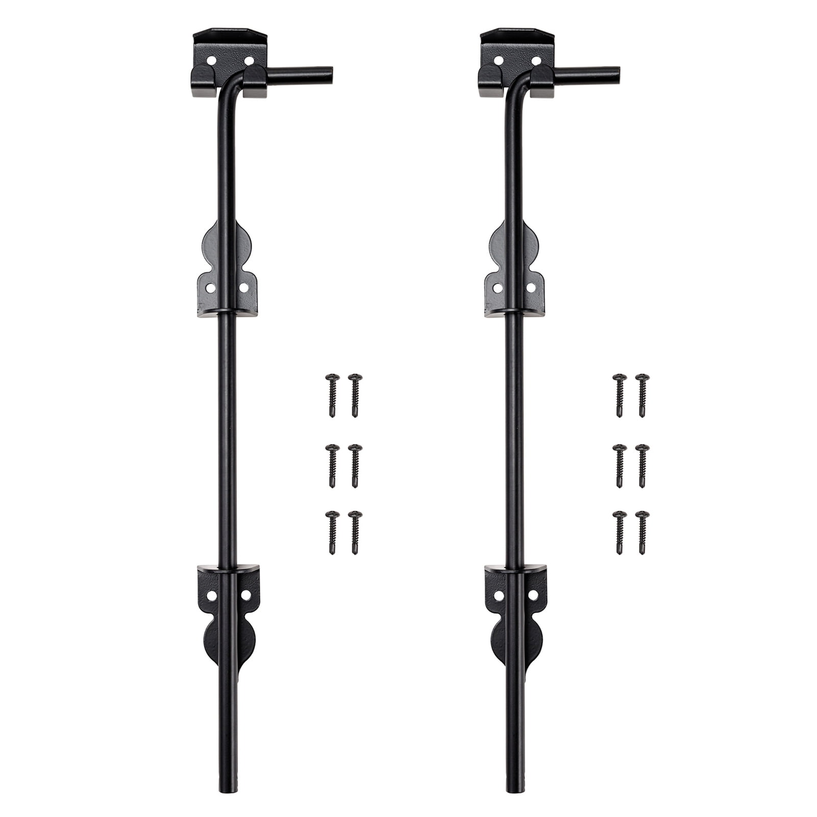 Jkung 12 Inch Fence Gate Latch Metal Cane Bolt Gate Drop Rod ...
