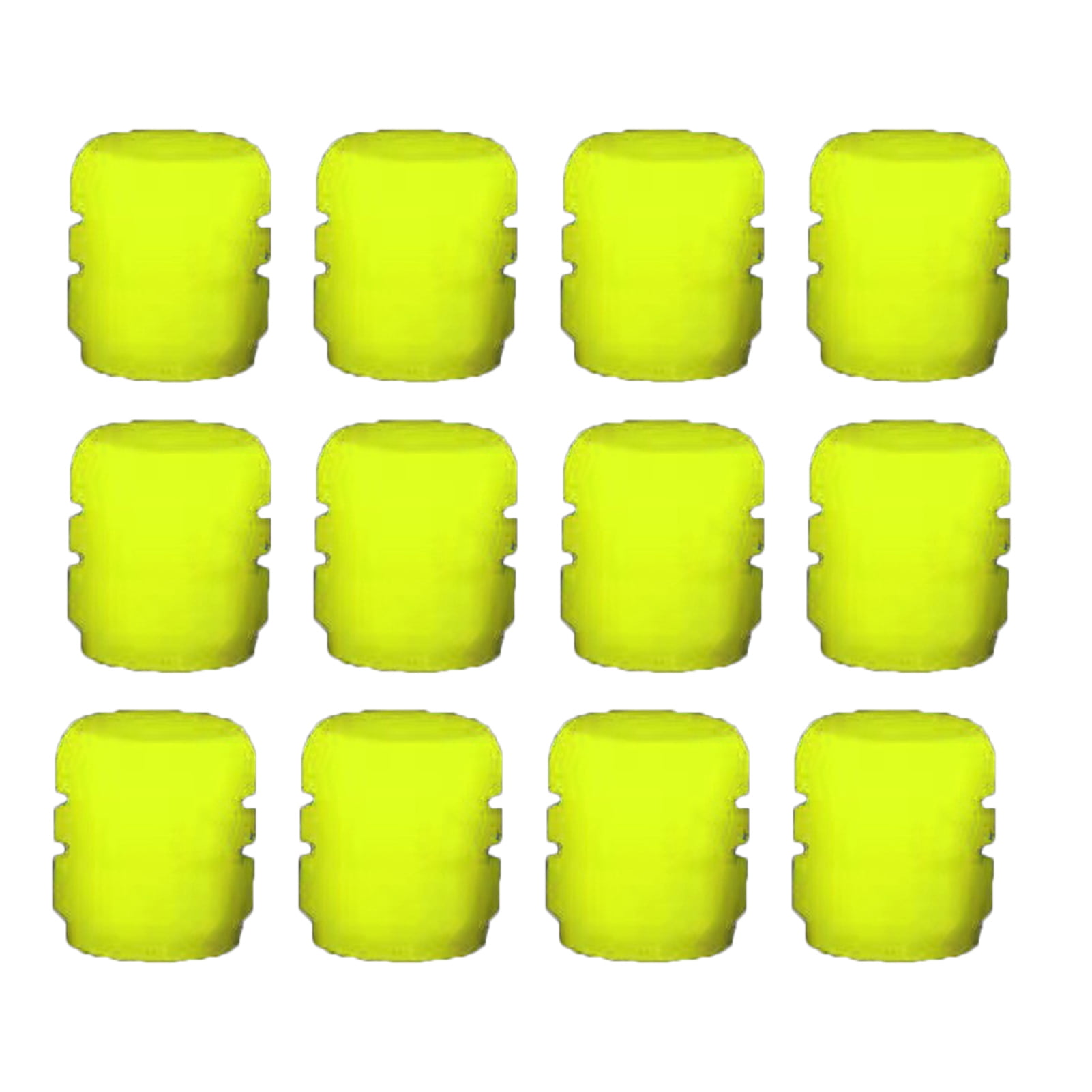 Jkung 12Pcs Luminous Tire Valve Stem Caps Mini Size Universal Easy ...