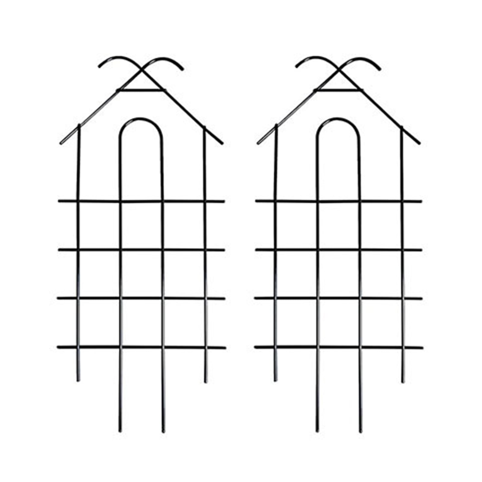 Jkung 2 Pcs Garden Trellis Climbing Plant Indoor Outdoor Sturdy Plant ...