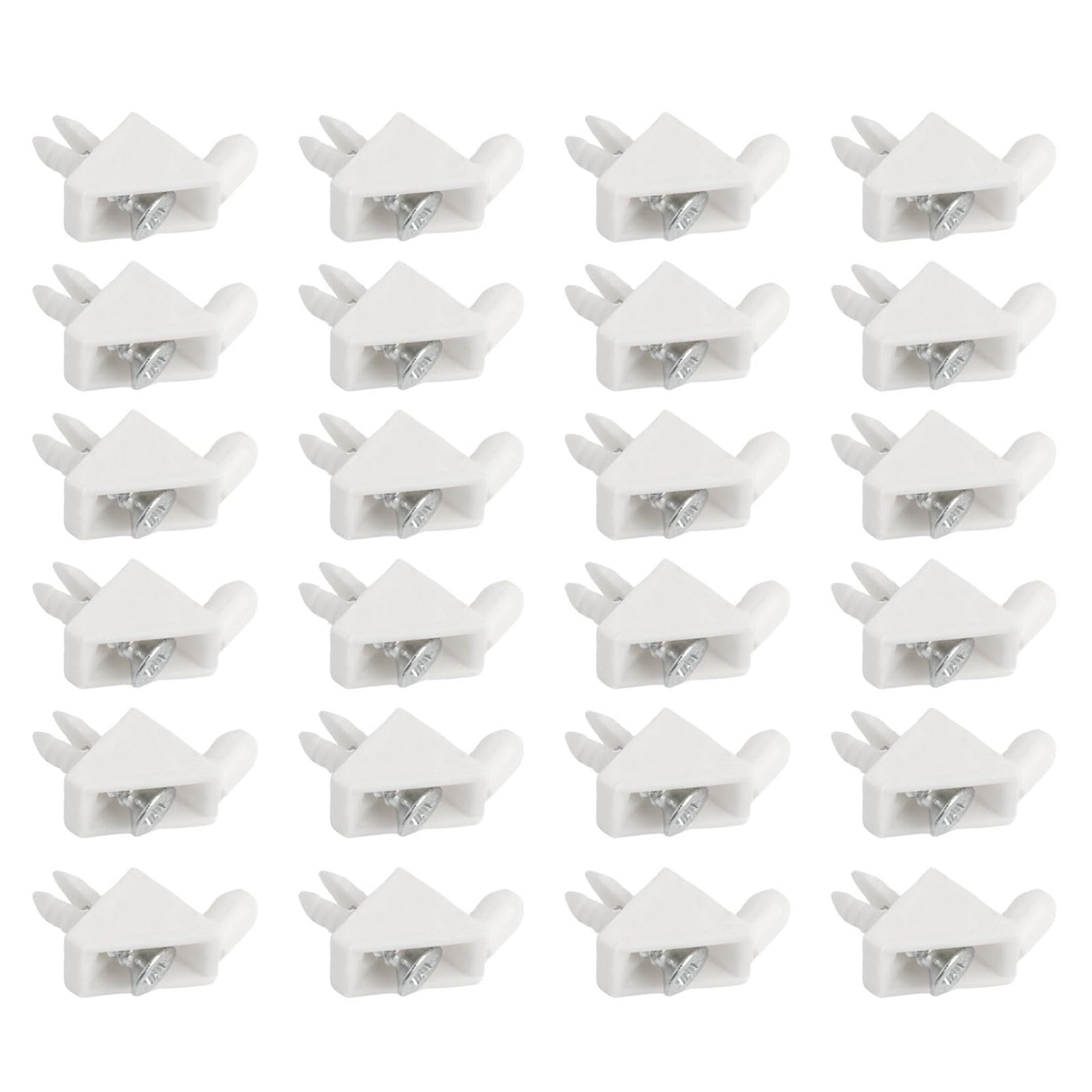 Jkung 24Pcs Shelf Bracket Support Pegs Furniture Drawer Reinforcement ...