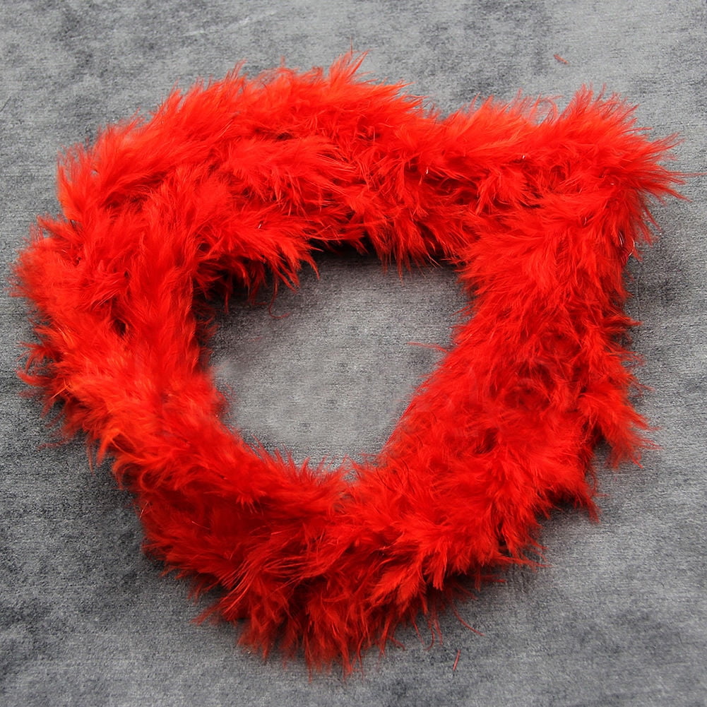 Jkung 2M Feather Boa Strip Fluffy Craft Costume Hen Night Dressup ...